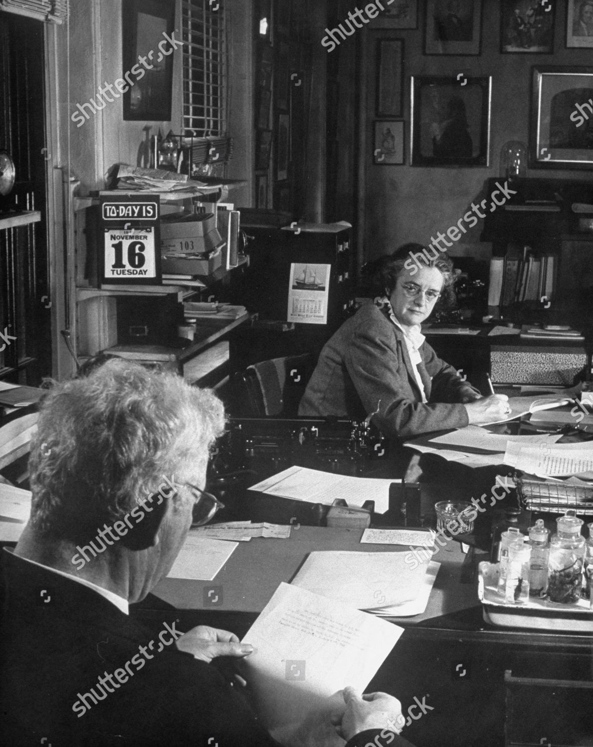 Thomas Barbour Back Camera Harvard Professor Editorial Stock Photo ...