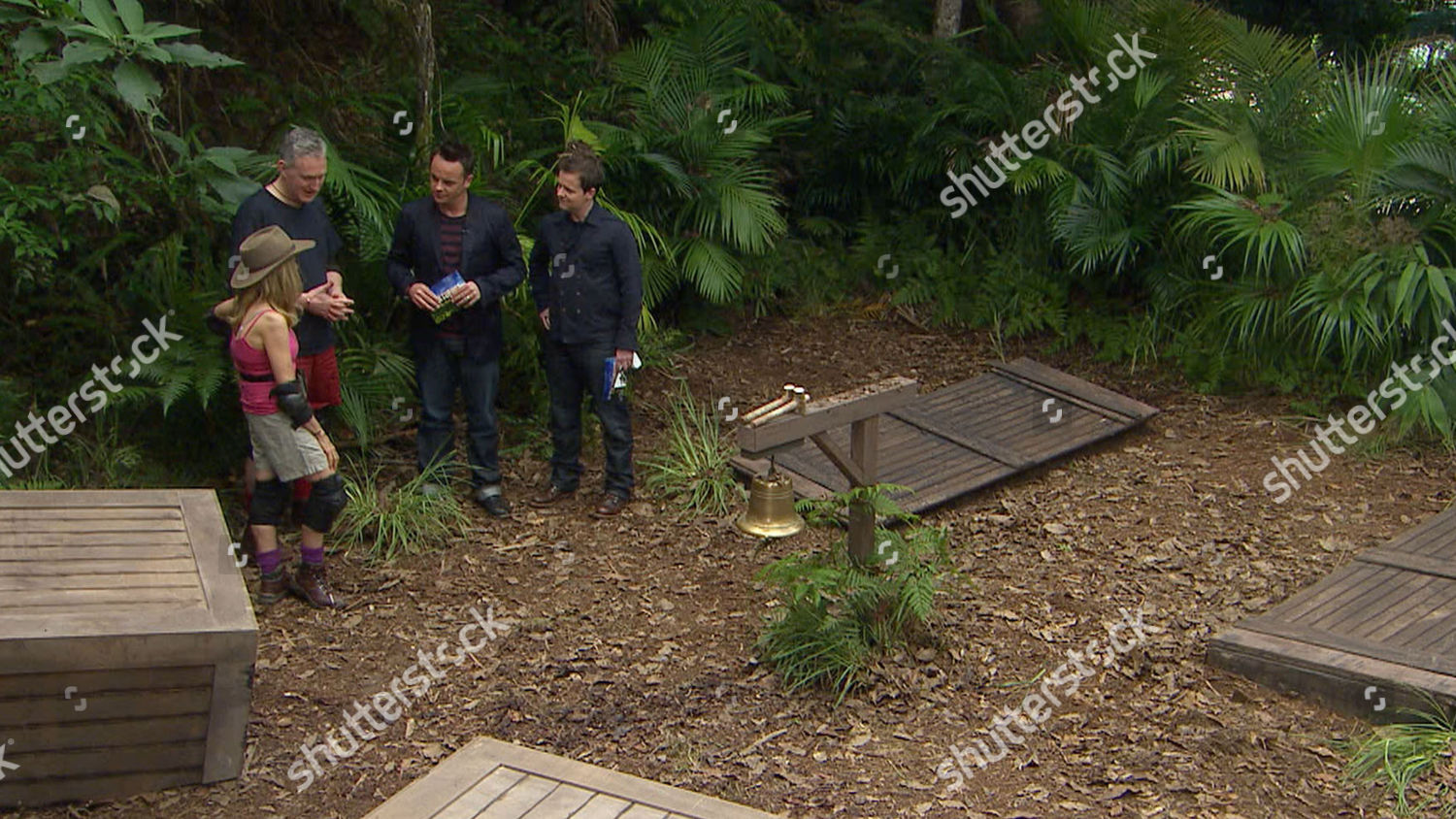 Bush Tucker Trial Crate Escape Gillian Editorial Stock Photo - Stock ...