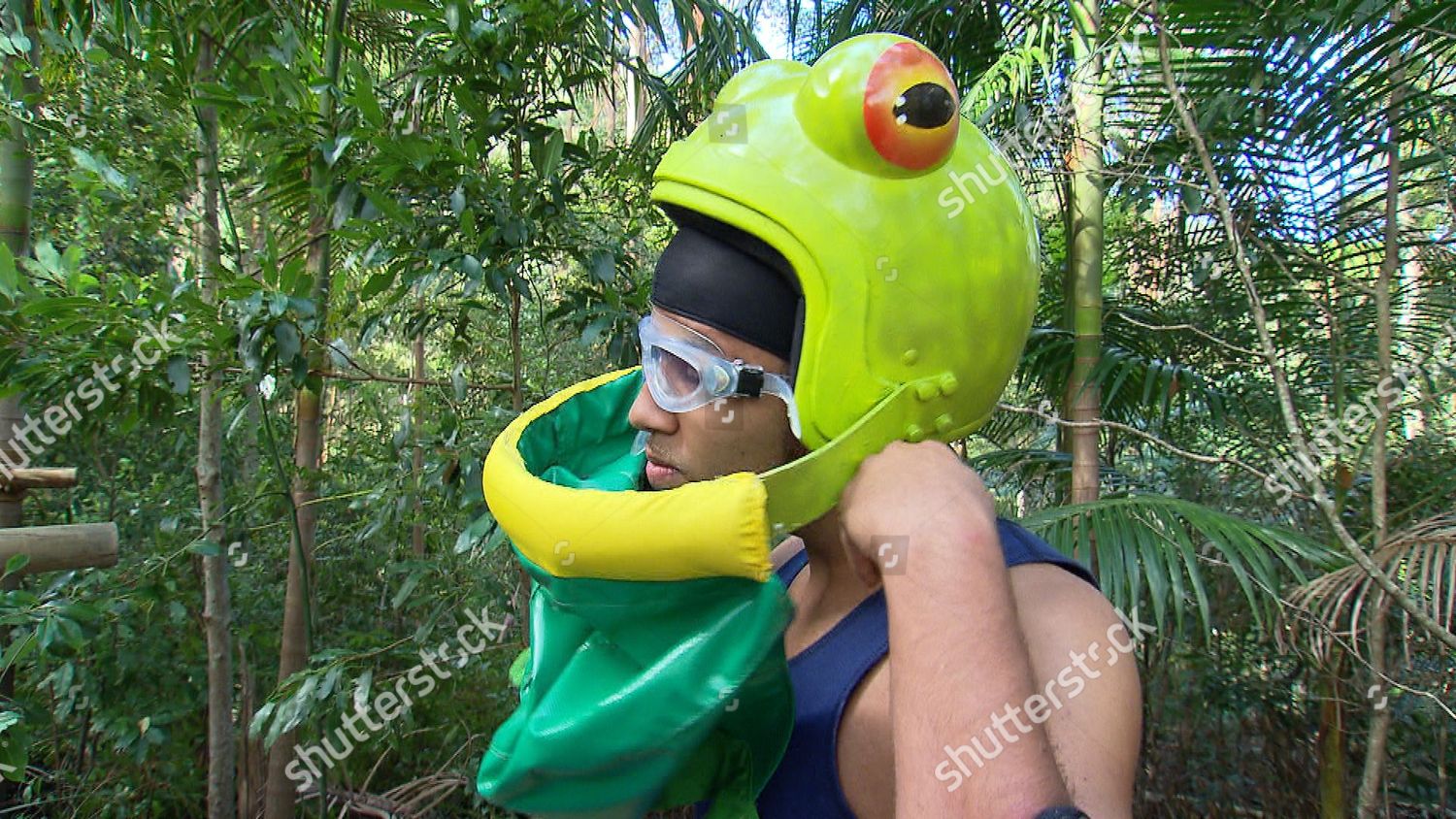 Celebrity Chest Frogs Dinners Task Aggro Editorial Stock Photo - Stock ...