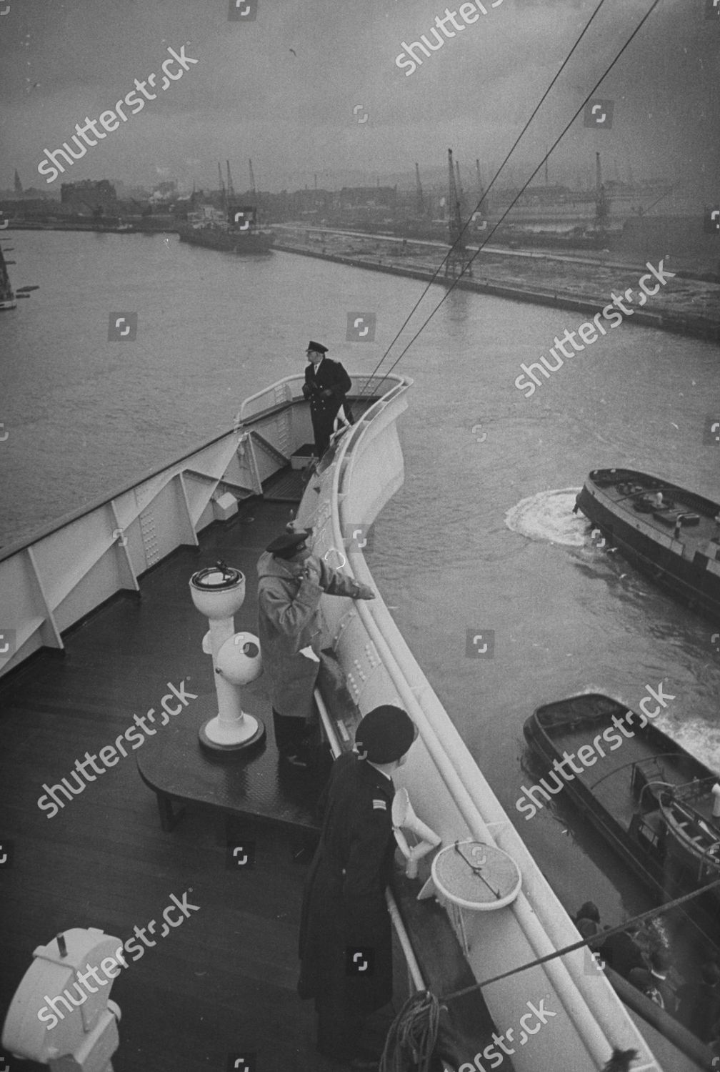 Captain Charles Musgrave Ford On Bridge Editorial Stock Photo - Stock ...