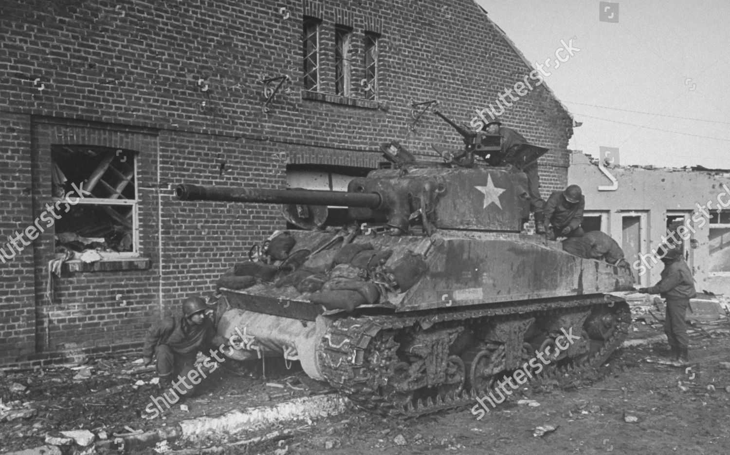 African American Tank Crew Preparing Their Editorial Stock Photo ...