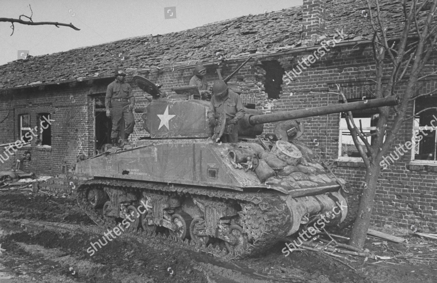 African American Tank Crew Preparing Their Editorial Stock Photo ...