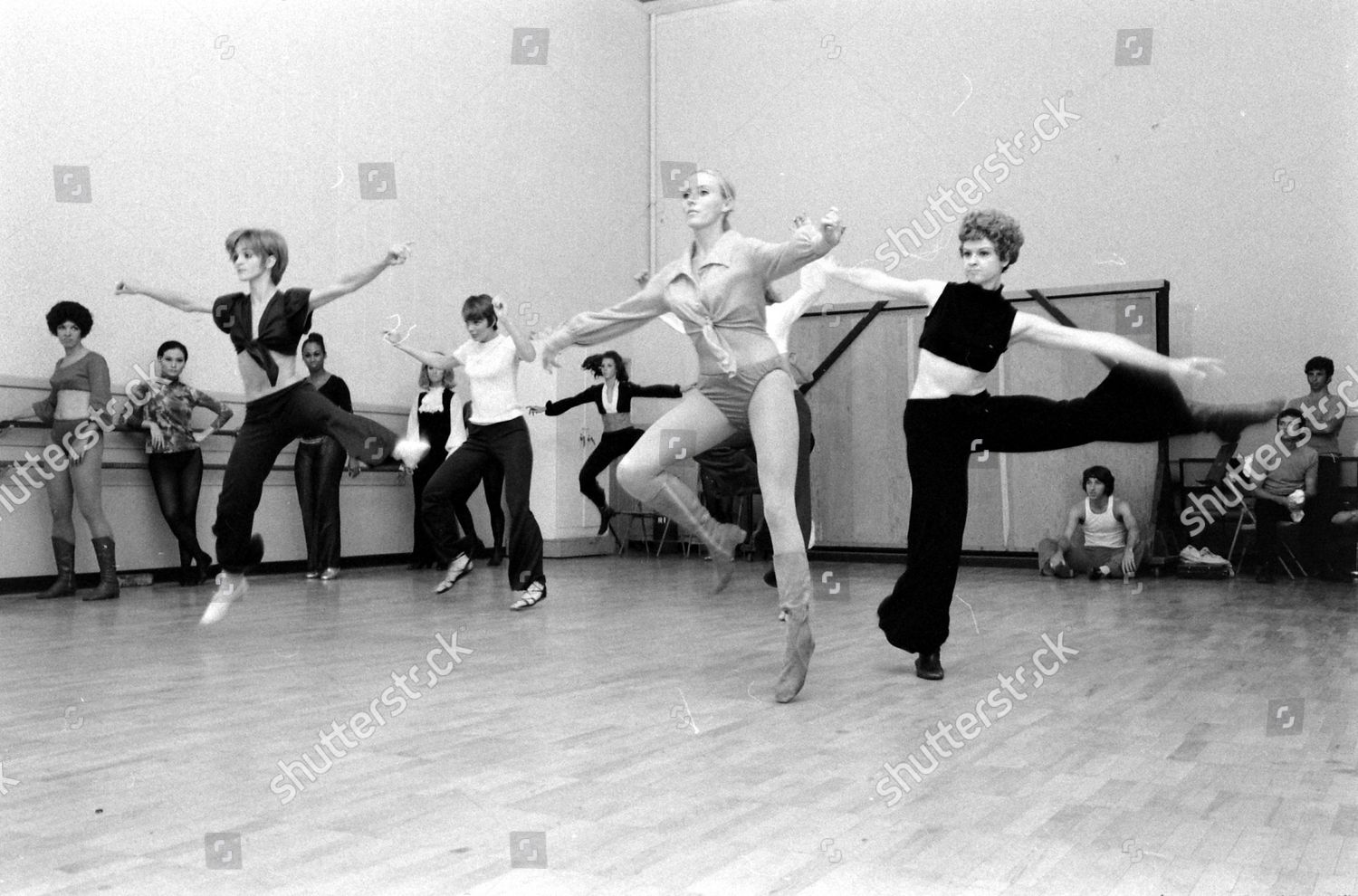 Dancers Performing Andy Williams Show Studio Editorial Stock Photo ...