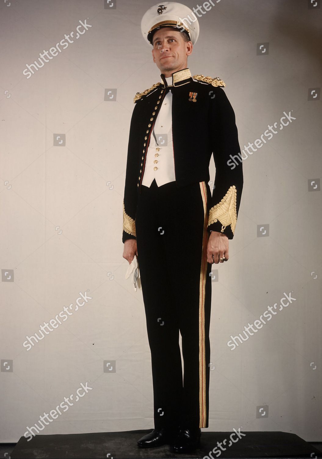 Us Marine Lieutenant Colonel Wearing Formal Editorial Stock Photo ...