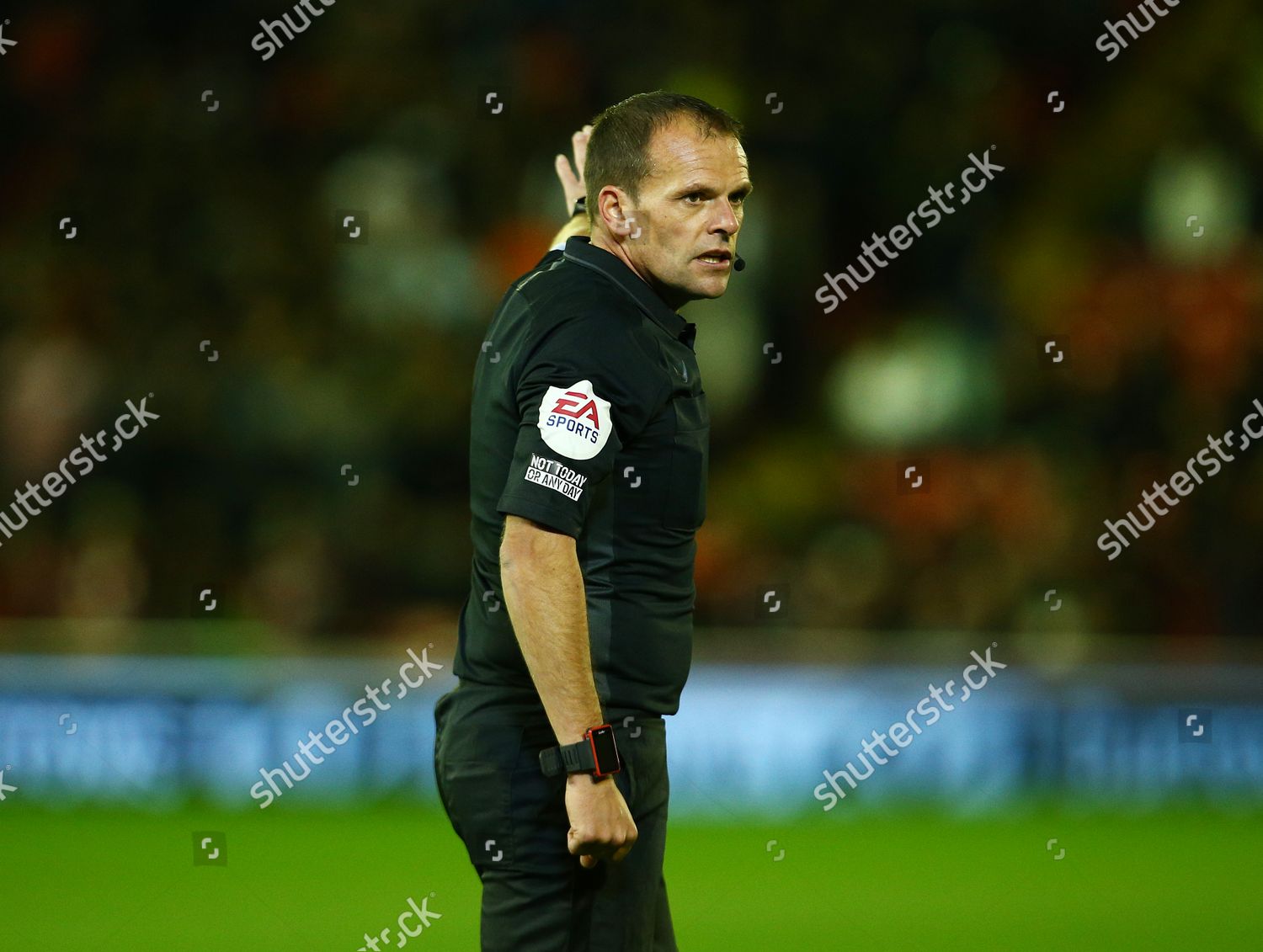 Referee Mr Geoff Eltringham Editorial Stock Photo - Stock Image ...