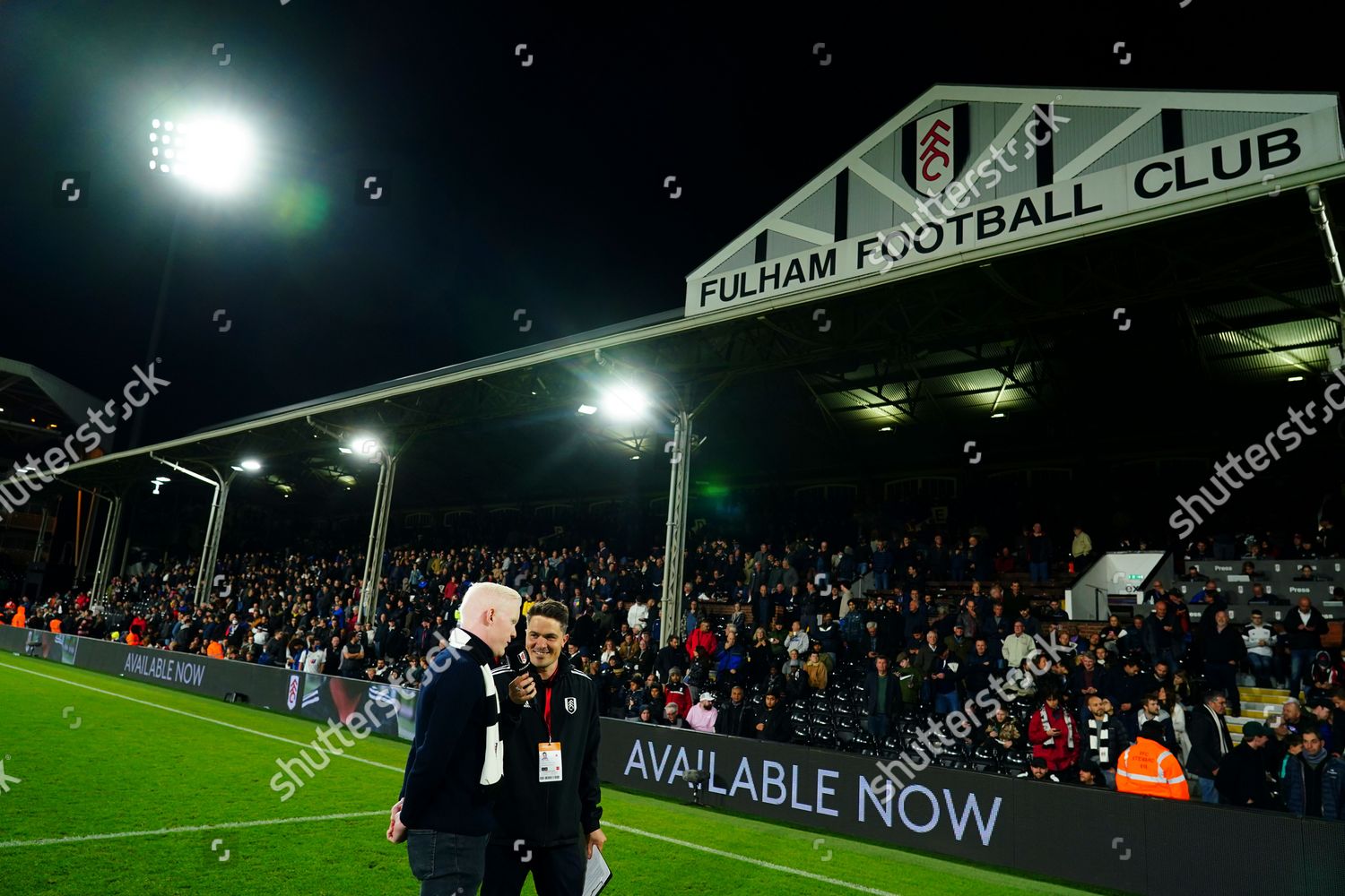 Australian Paralympian Fulham Fan Chad Perris Editorial Stock Photo ...