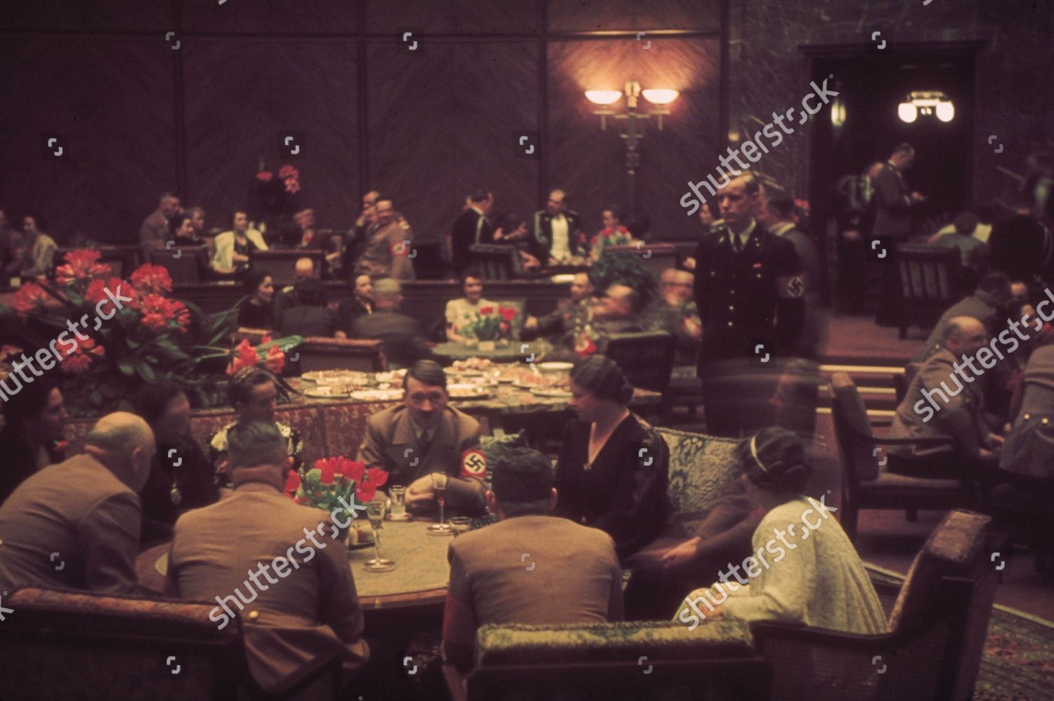 Nazi Ldr Adolf Hitler C Sitting Editorial Stock Photo - Stock Image ...
