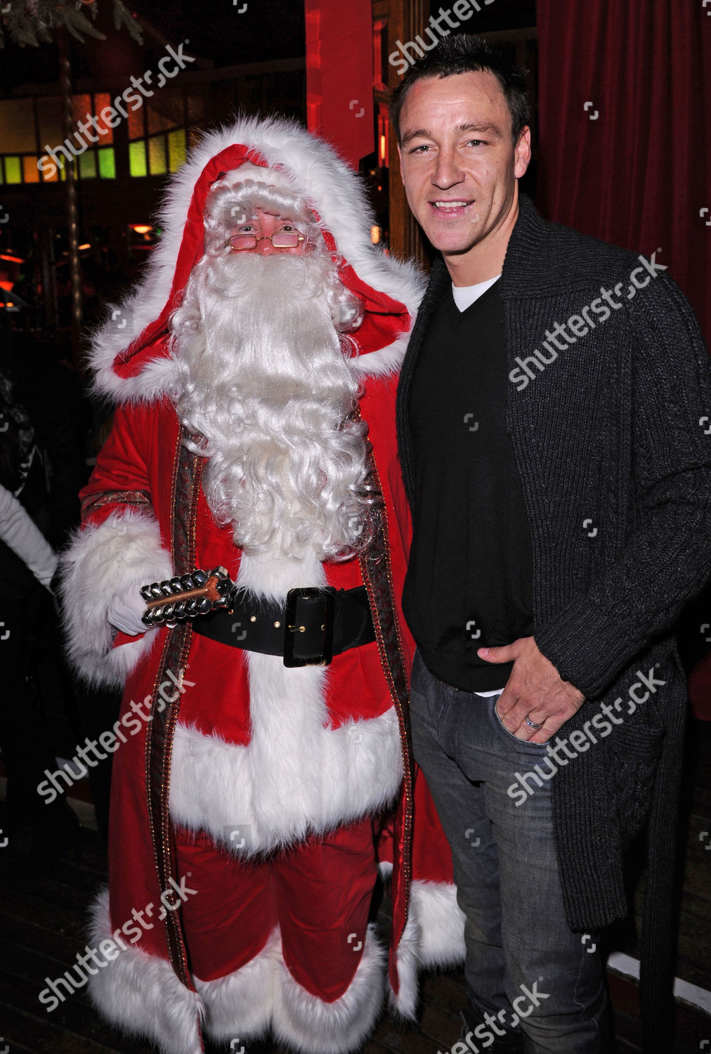 John Terry Father Christmas Editorial Stock Photo - Stock Image ...
