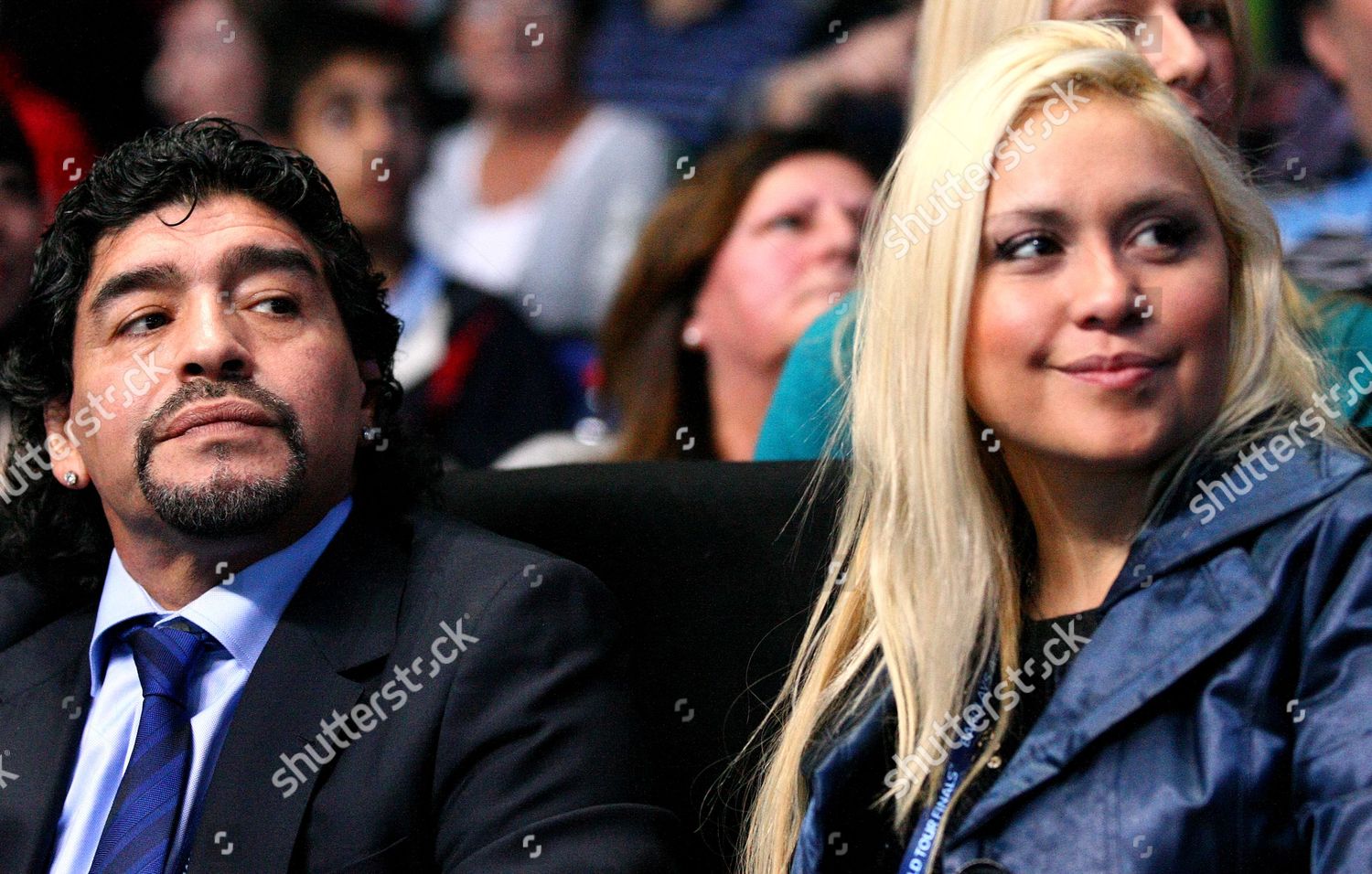 Diego Maradona Veronica Ojeda Editorial Stock Photo - Stock Image ...