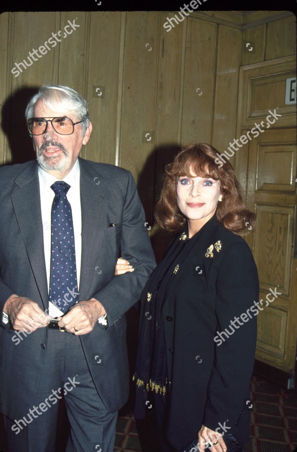 Gregory Peck Wife Veronique Passani Editorial Stock Photo - Stock Image ...