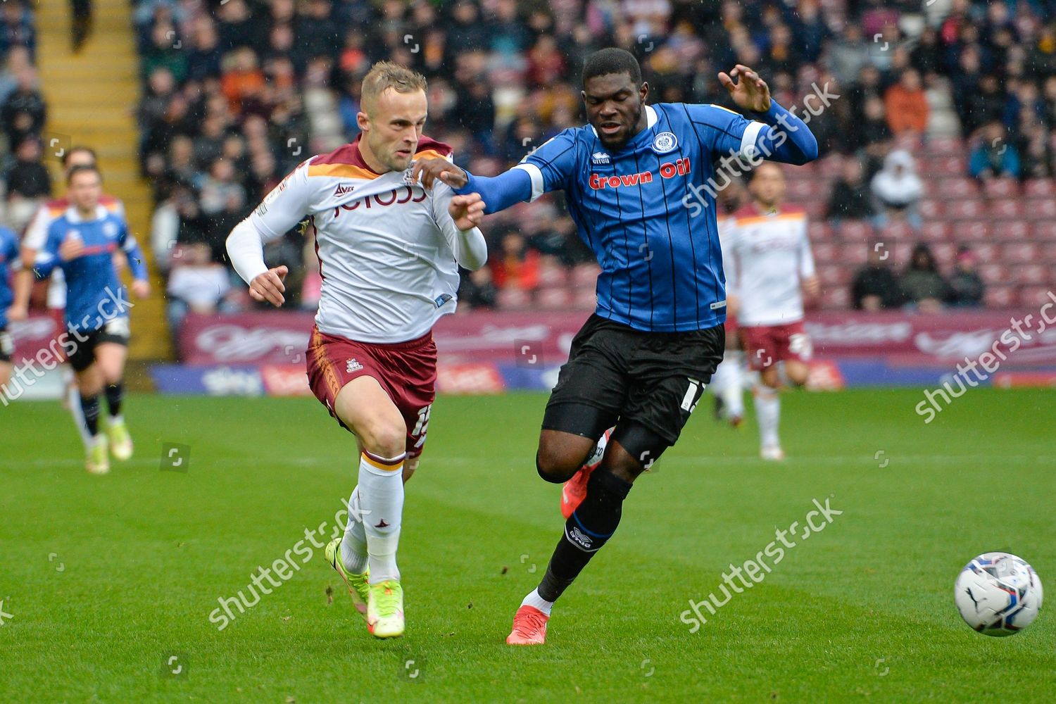 Charles Vernam Jeriel Dorsett During Efl Editorial Stock Photo - Stock ...