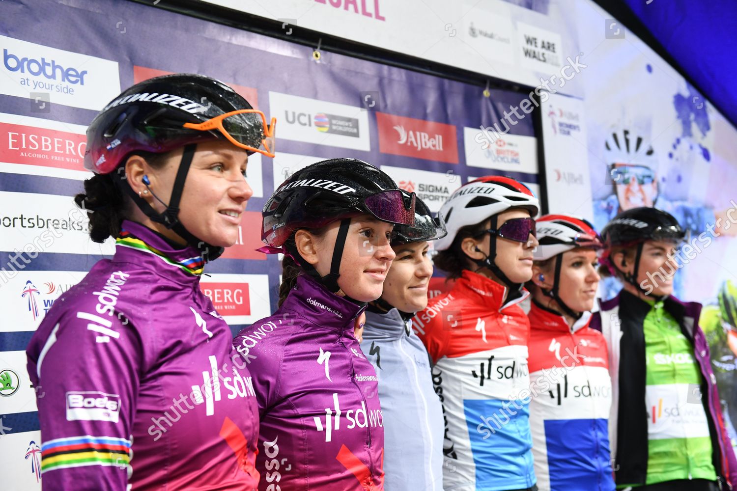 Demi Vollering Amy Pieters Chantal Van Editorial Stock Photo - Stock Image | Shutterstock