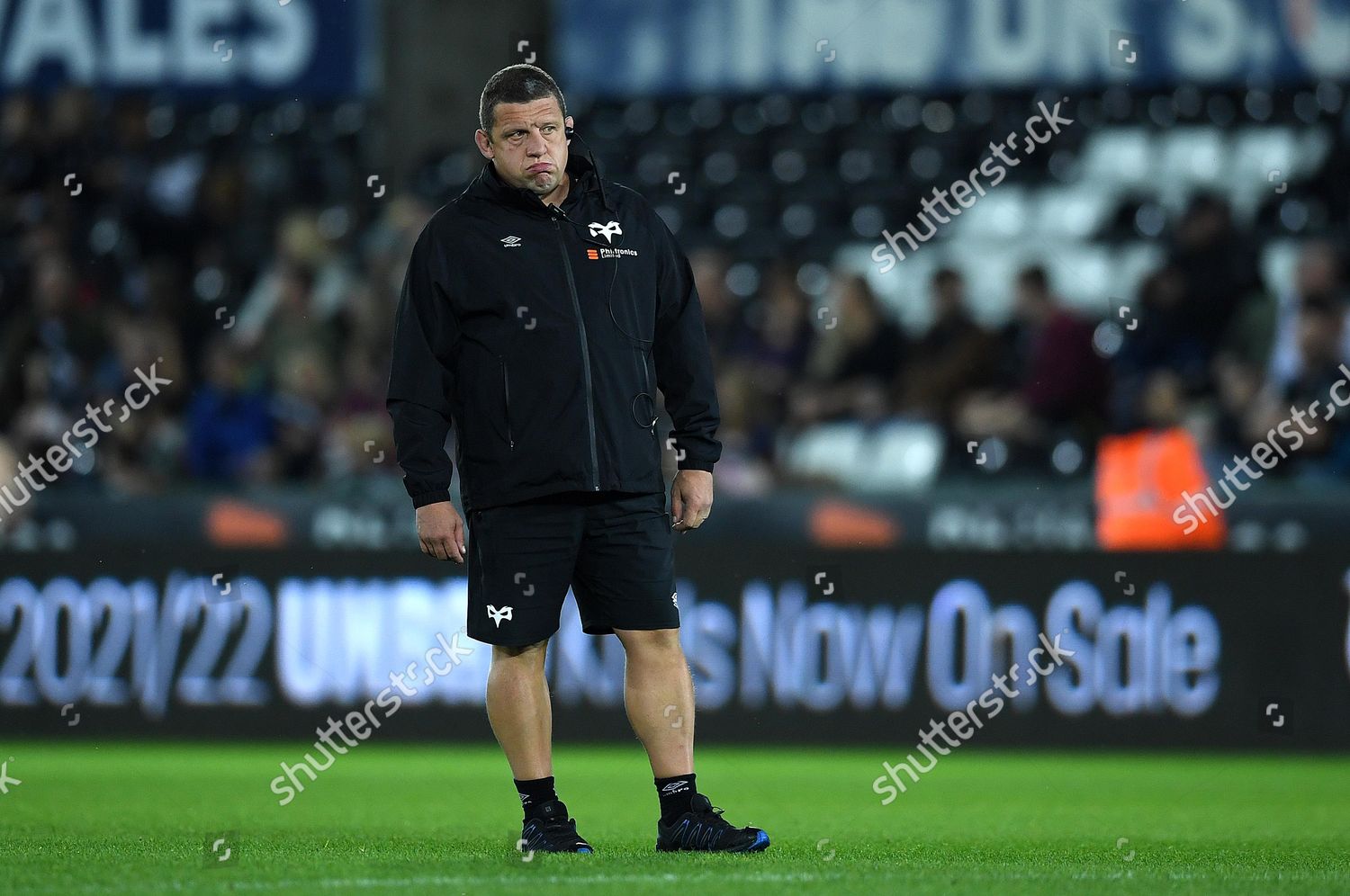 Ospreys Head Coach Toby Booth Editorial Stock Photo - Stock Image ...