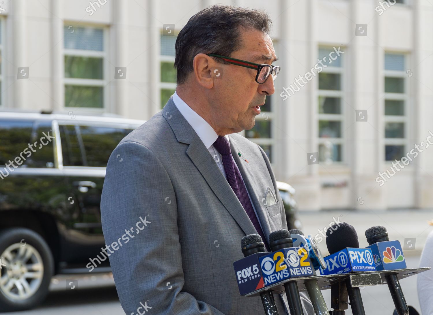 Fdny Commissioner Daniel Nigro Appears Federal Editorial Stock Photo ...