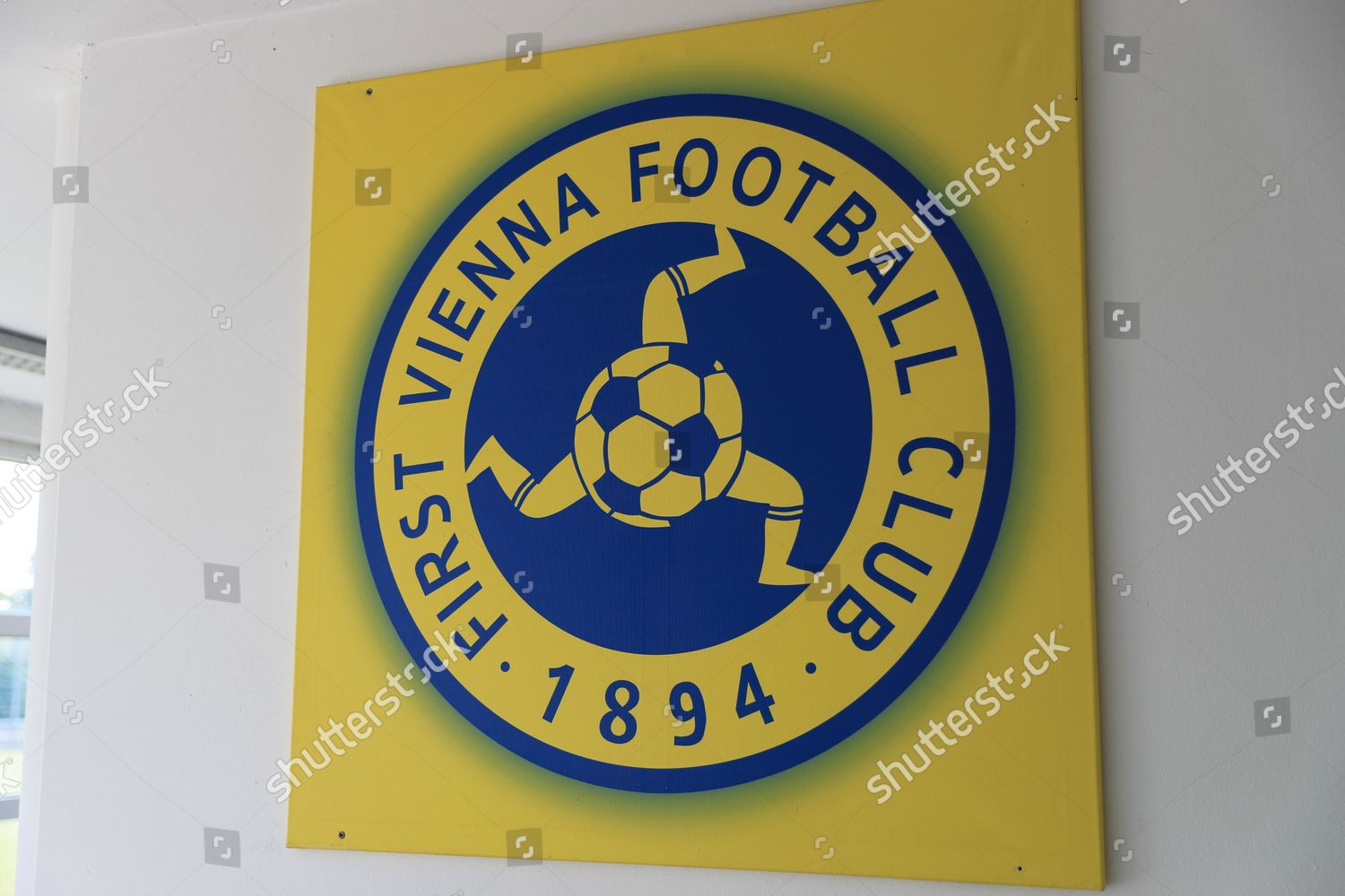 First Vienna Fc Logo Hohe Warte Editorial Stock Photo - Stock Image ...