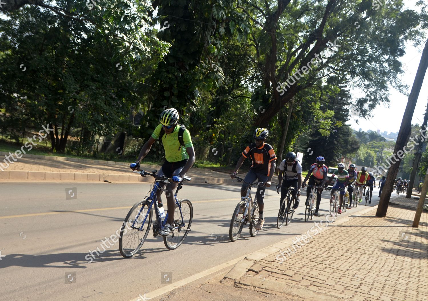 Riders Participate Bicycle Riding Event Mark Editorial Stock Photo ...