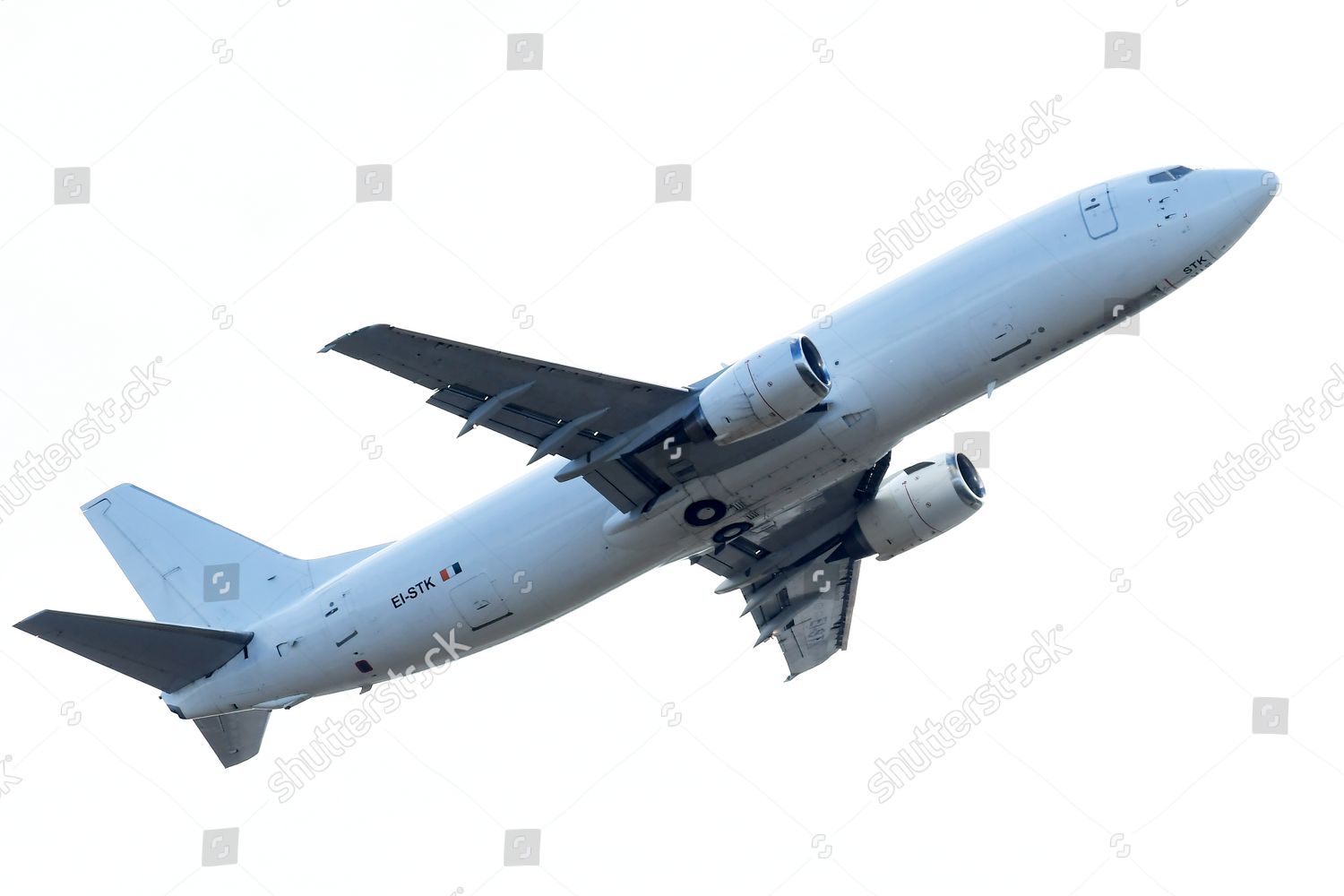 Boeing 737 White Aircraft Leonardo Da Editorial Stock Photo - Stock ...