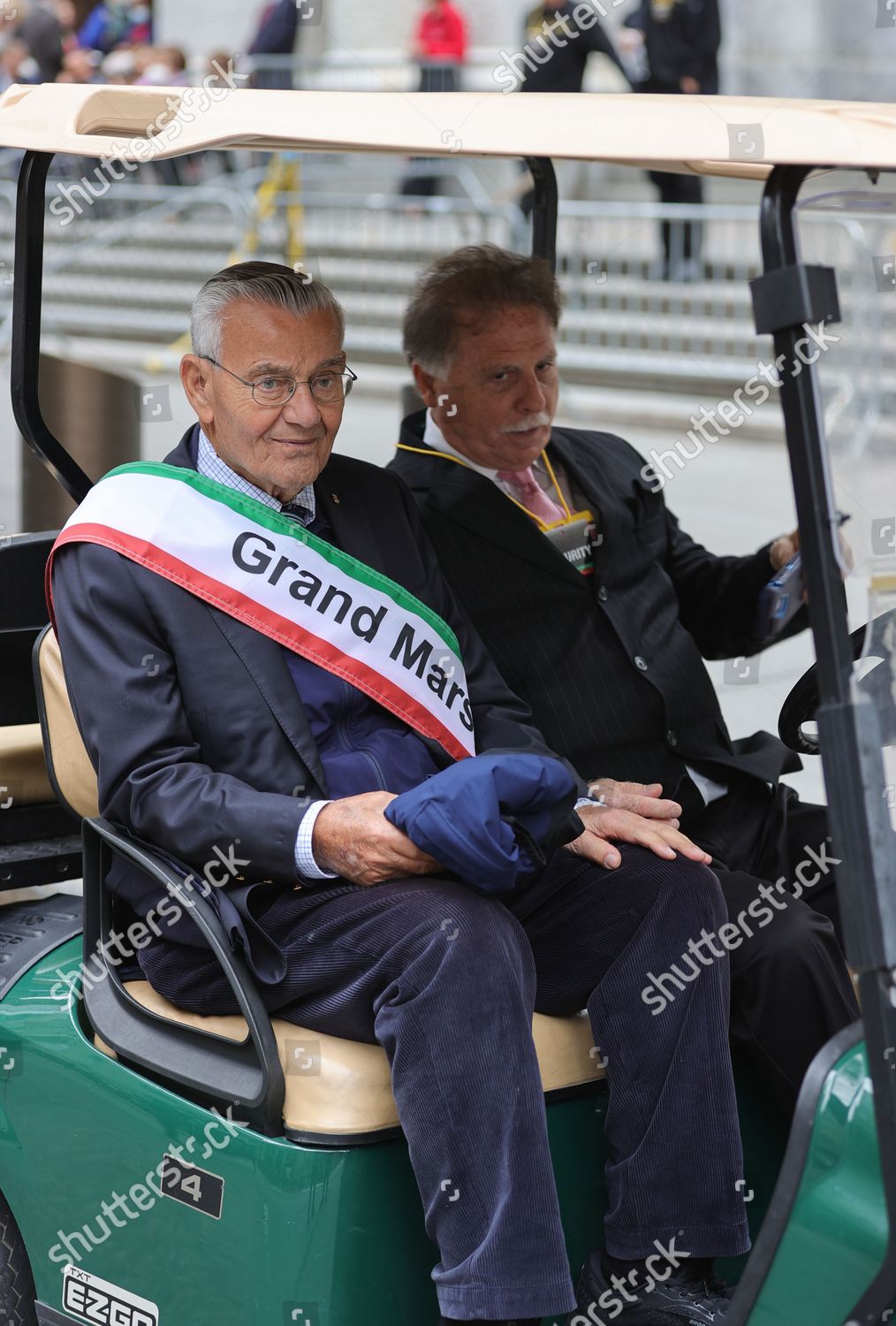 Grand Marshal Michael Pascucci During Annual Editorial Stock Photo ...