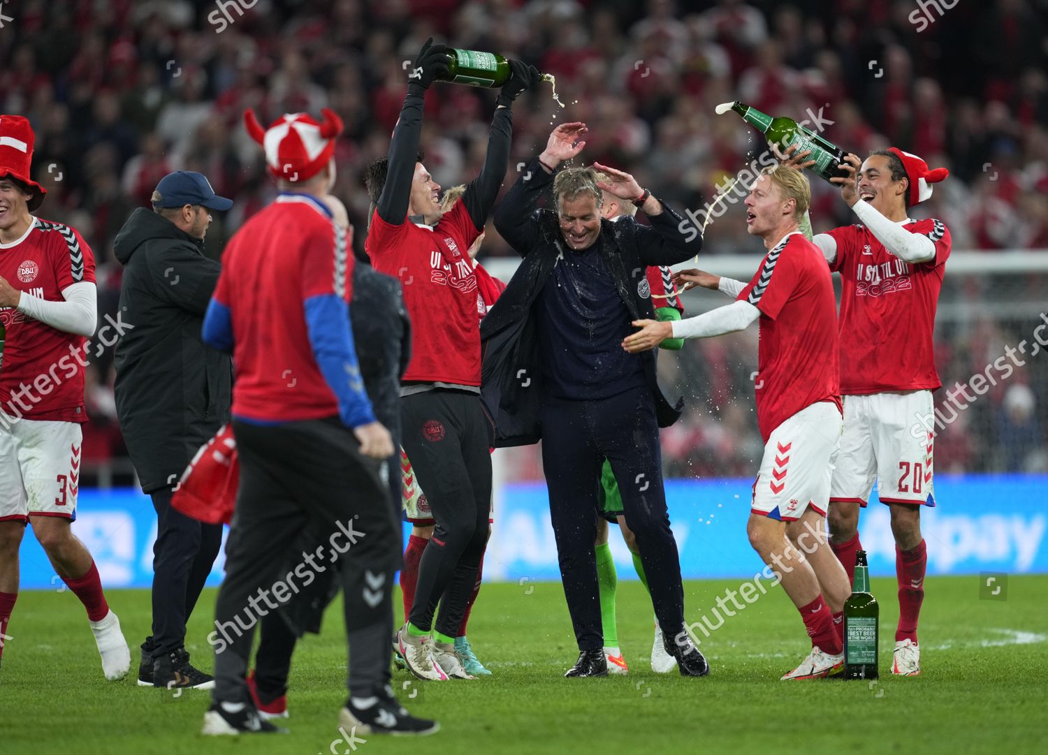 KASPER HJULMAND DENMARK AFTER AGAINST AUSTRIA Editorial Stock Photo ...