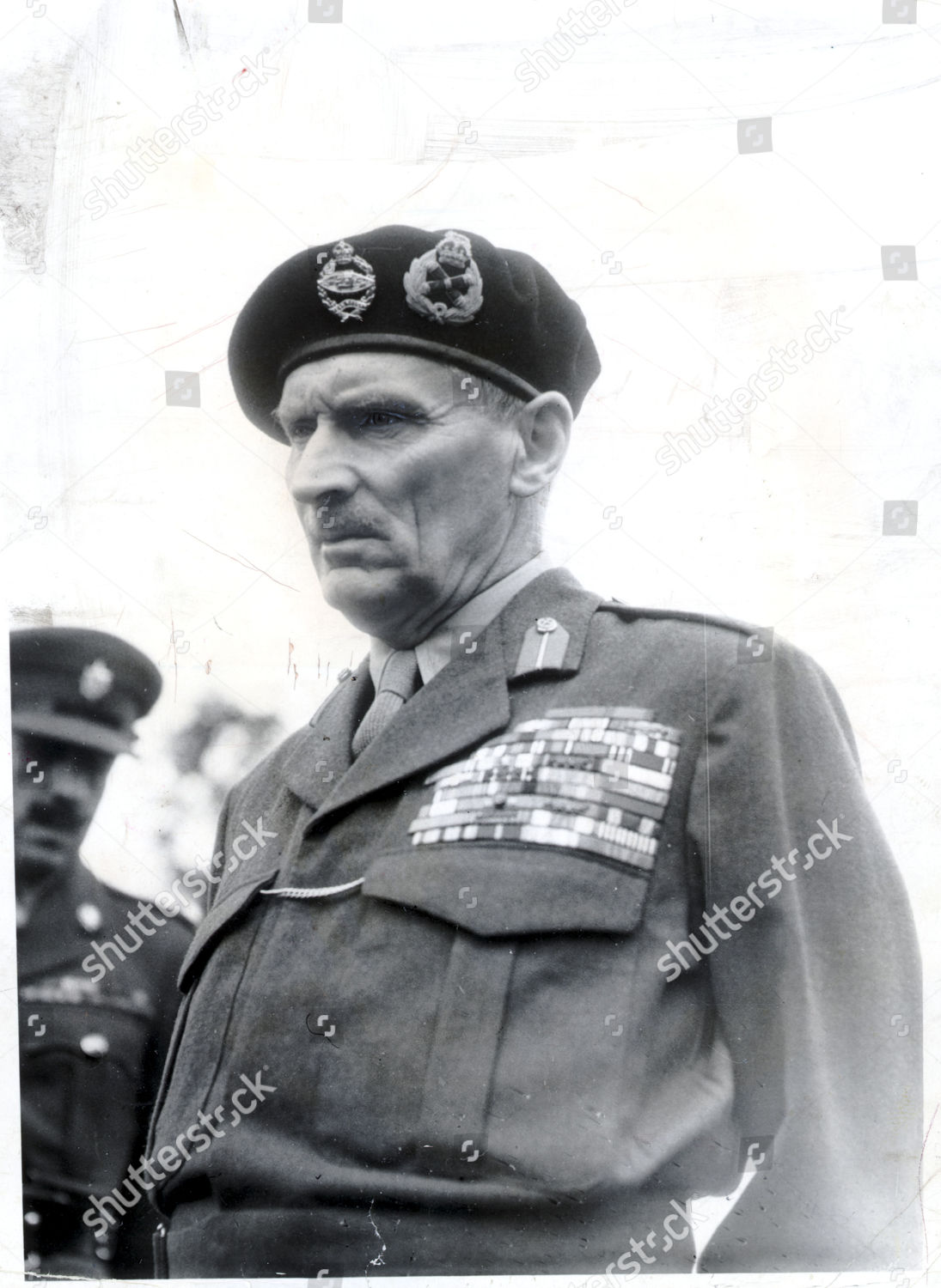 Lord Montgomery Alamein 1st Viscount Formerly Editorial Stock Photo ...