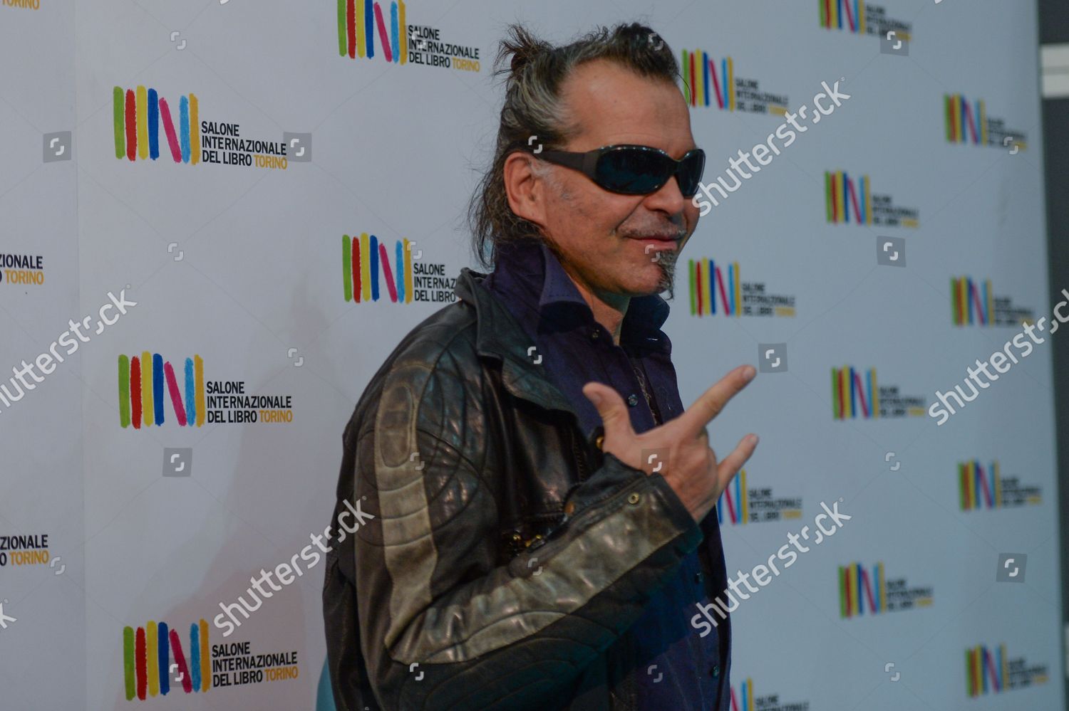 Piero Lead Singer Litfiba During Turin Editorial Stock Photo - Stock ...