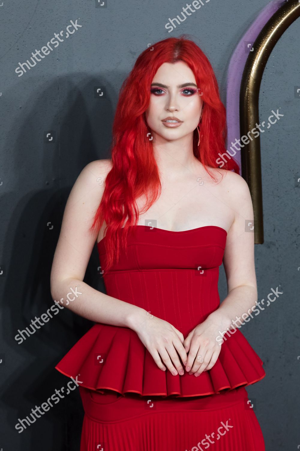 Tiktok Influencer Abby Roberts Attends Uk Editorial Stock Photo - Stock ...