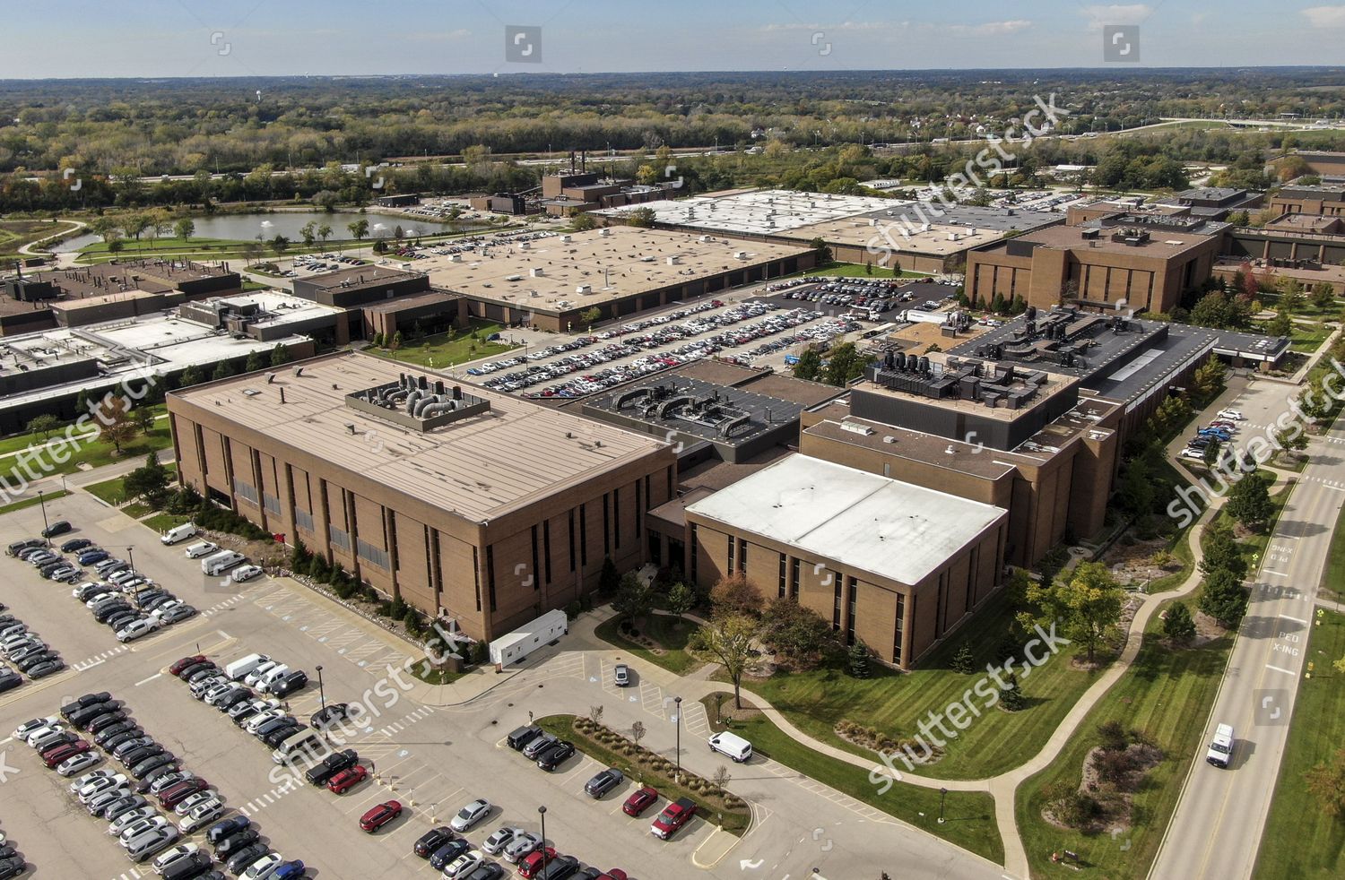 Aerial Photo Made Drone Shows Abbott Editorial Stock Photo - Stock ...