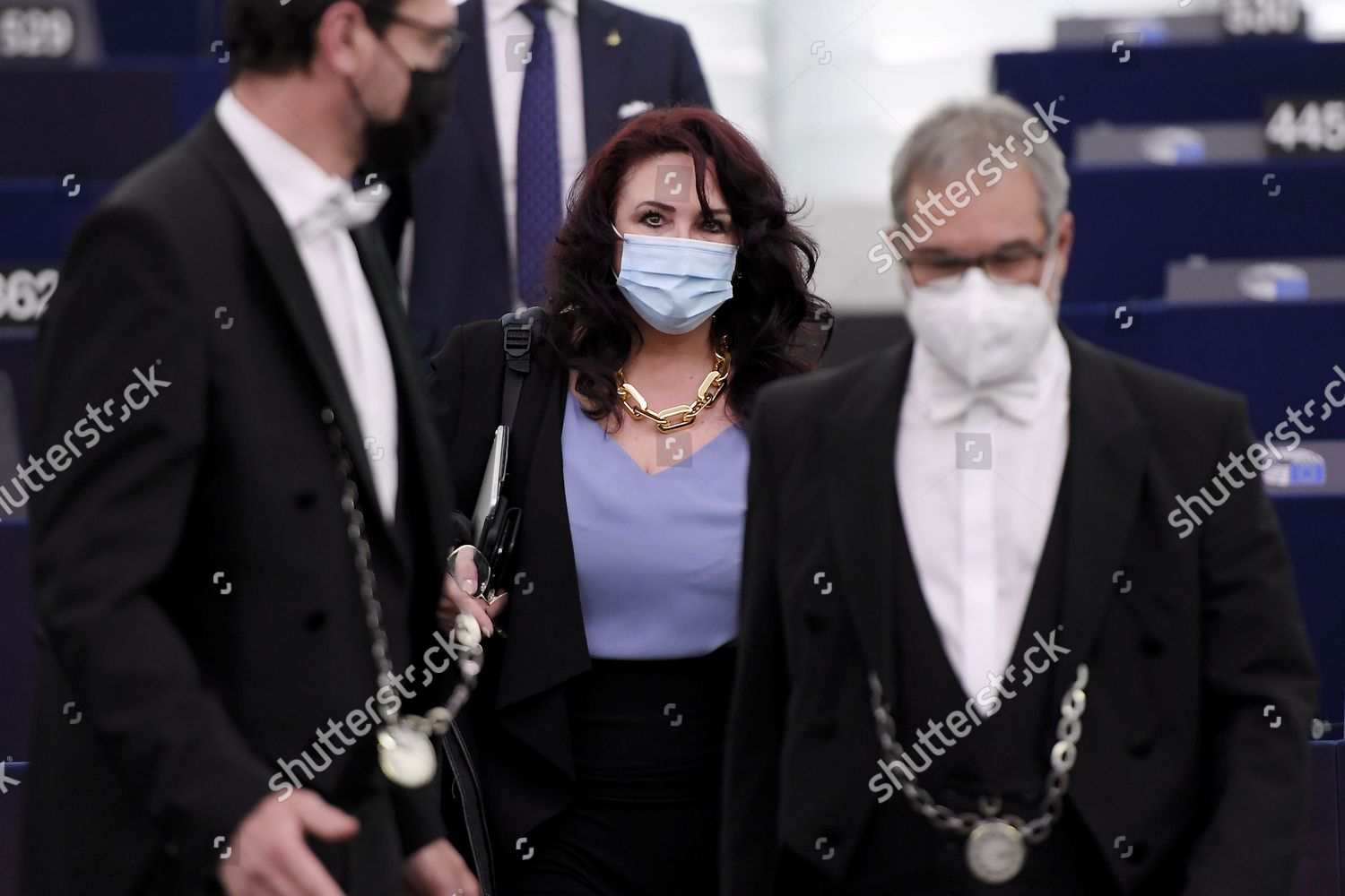 European Commissioner Equality Helena Dalli Arrives Editorial Stock ...