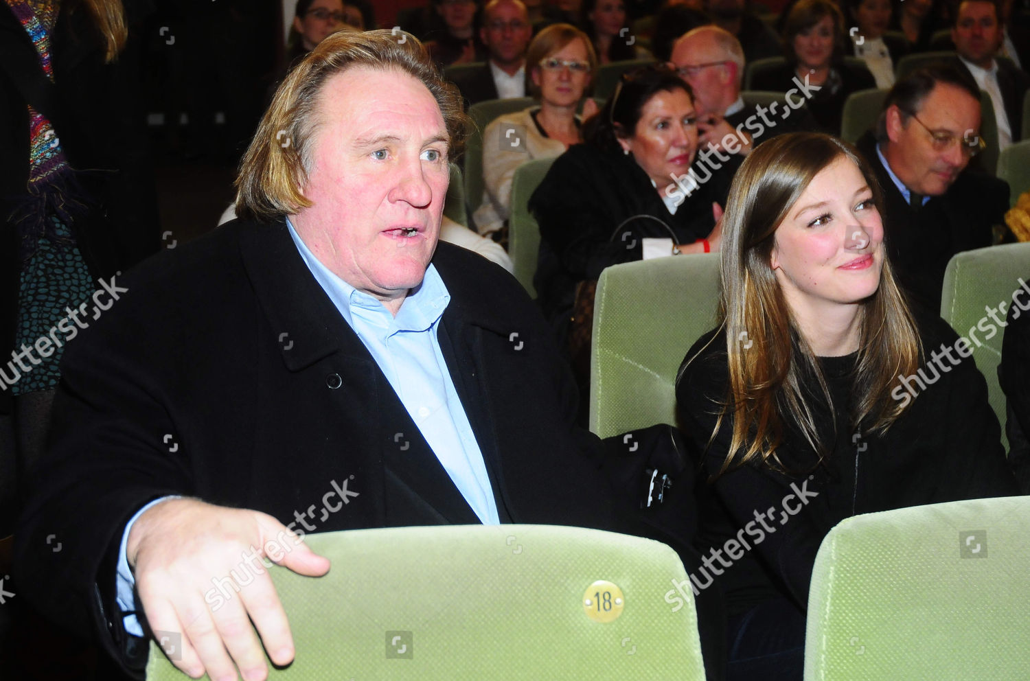 Gerard Depardieu Alexandra Maria Lara Editorial Stock Photo - Stock ...