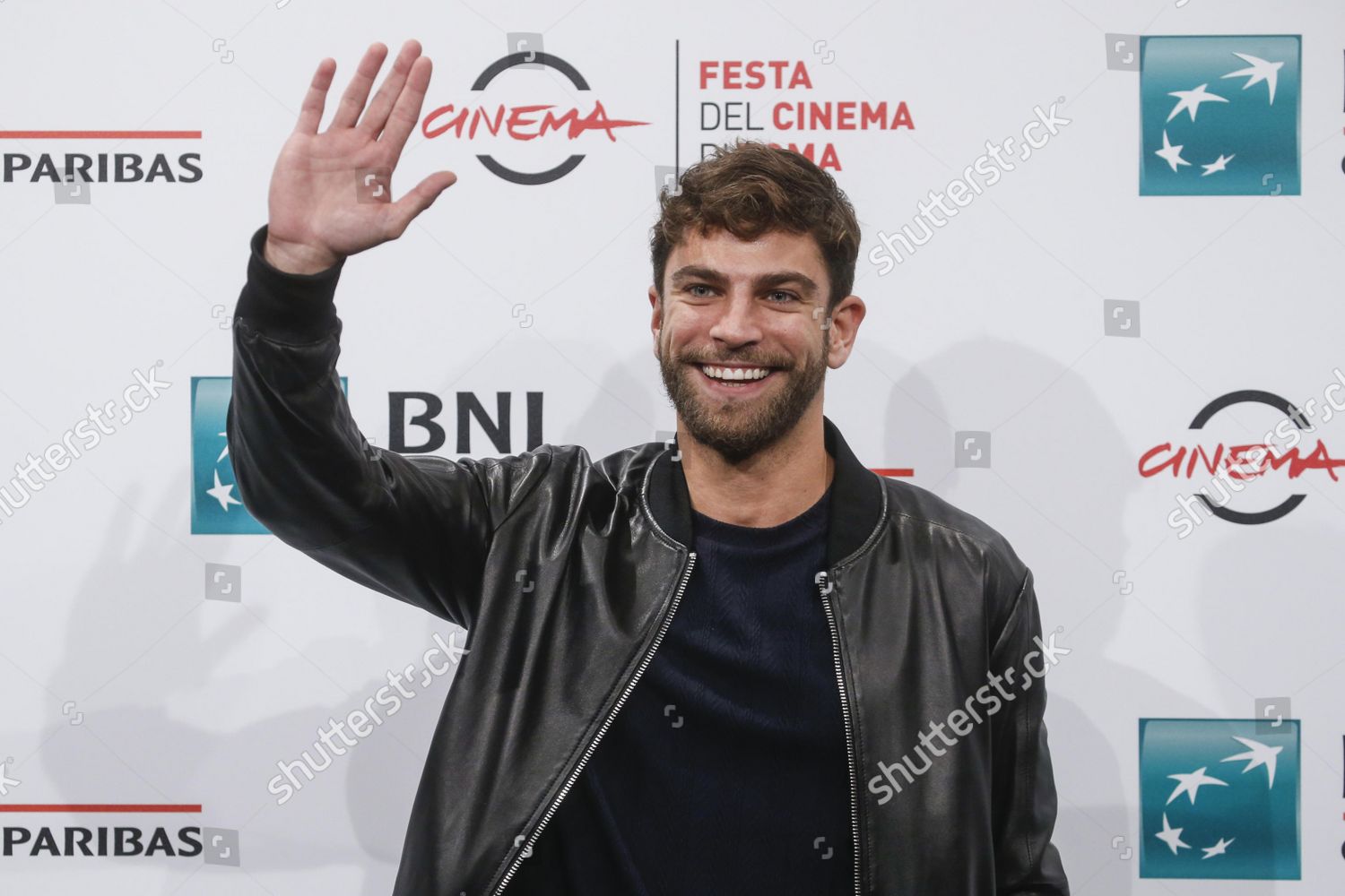 Italian Actor Filippo Contri Poses During Editorial Stock Photo - Stock ...