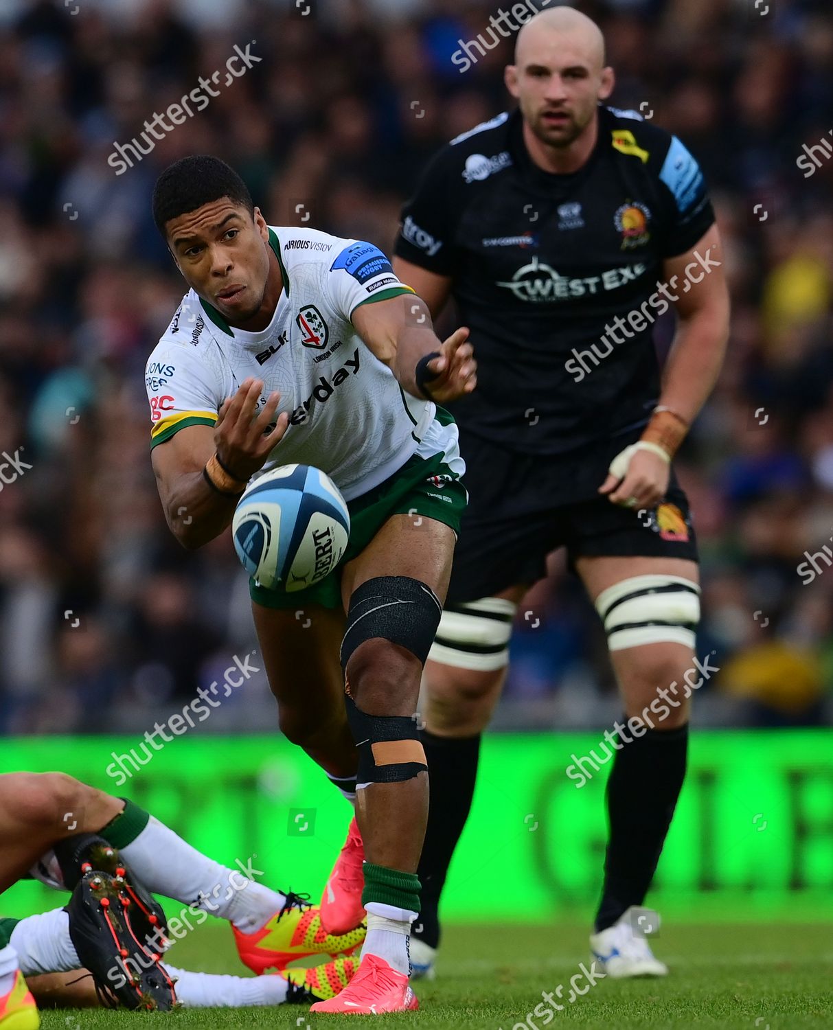 Ben Loader London Irish Spins Ball Editorial Stock Photo - Stock Image ...