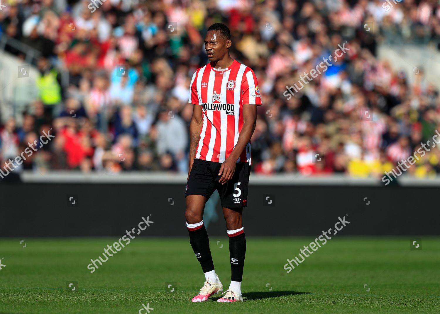 Ethan Pinnock Brentford Brentford Community Stadium Editorial Stock ...