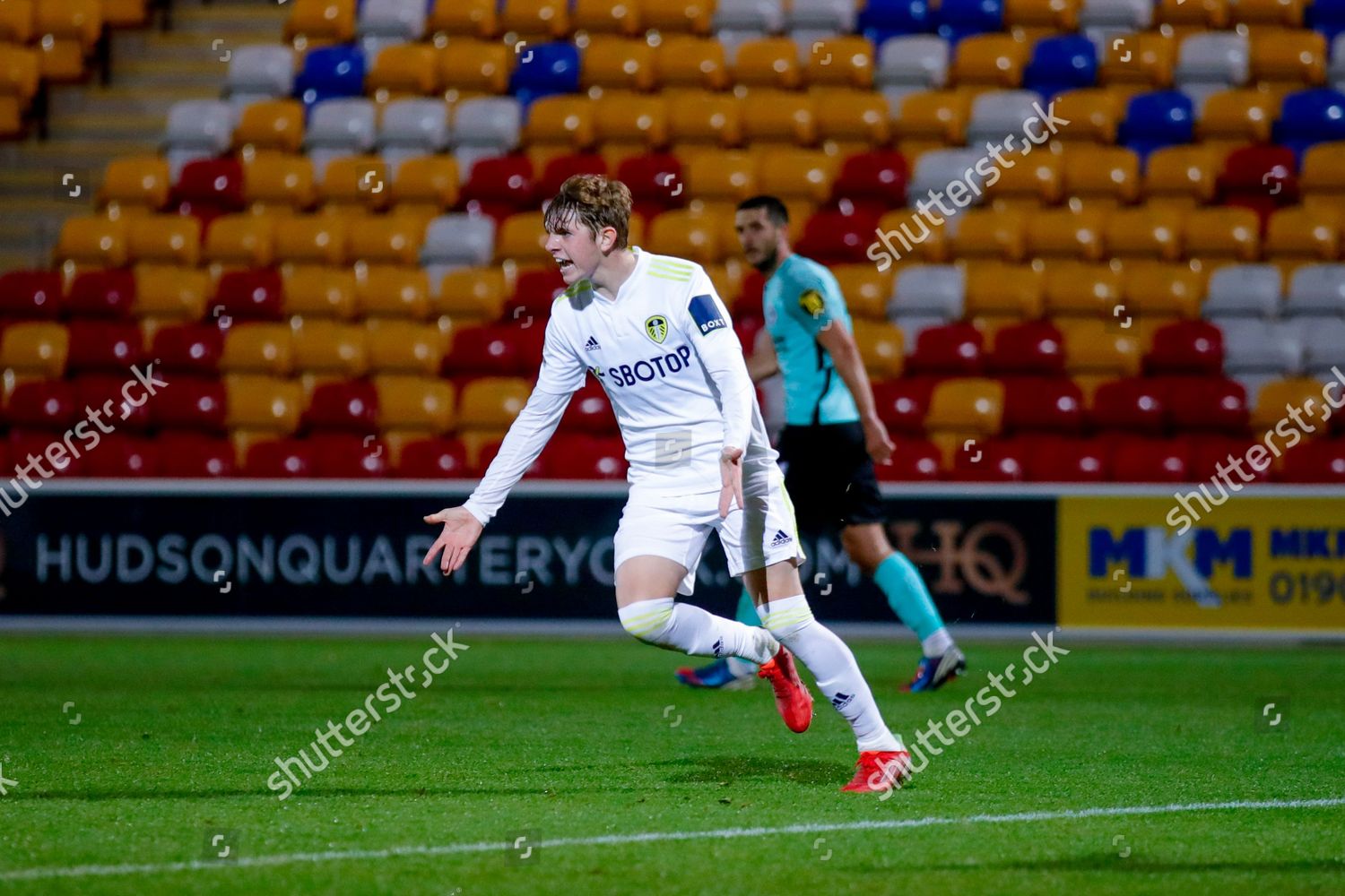 Leeds United U23 Forward Max Dean Editorial Stock Photo - Stock Image ...