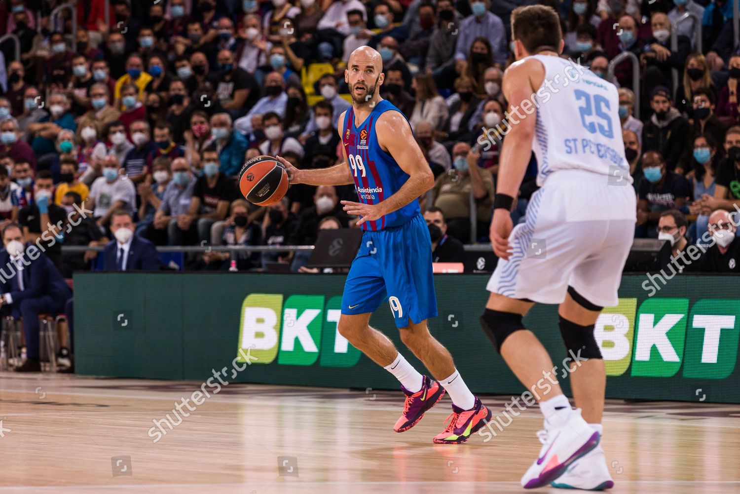 Nick Calathes Fc Barcelona Editorial Stock Photo - Stock Image ...