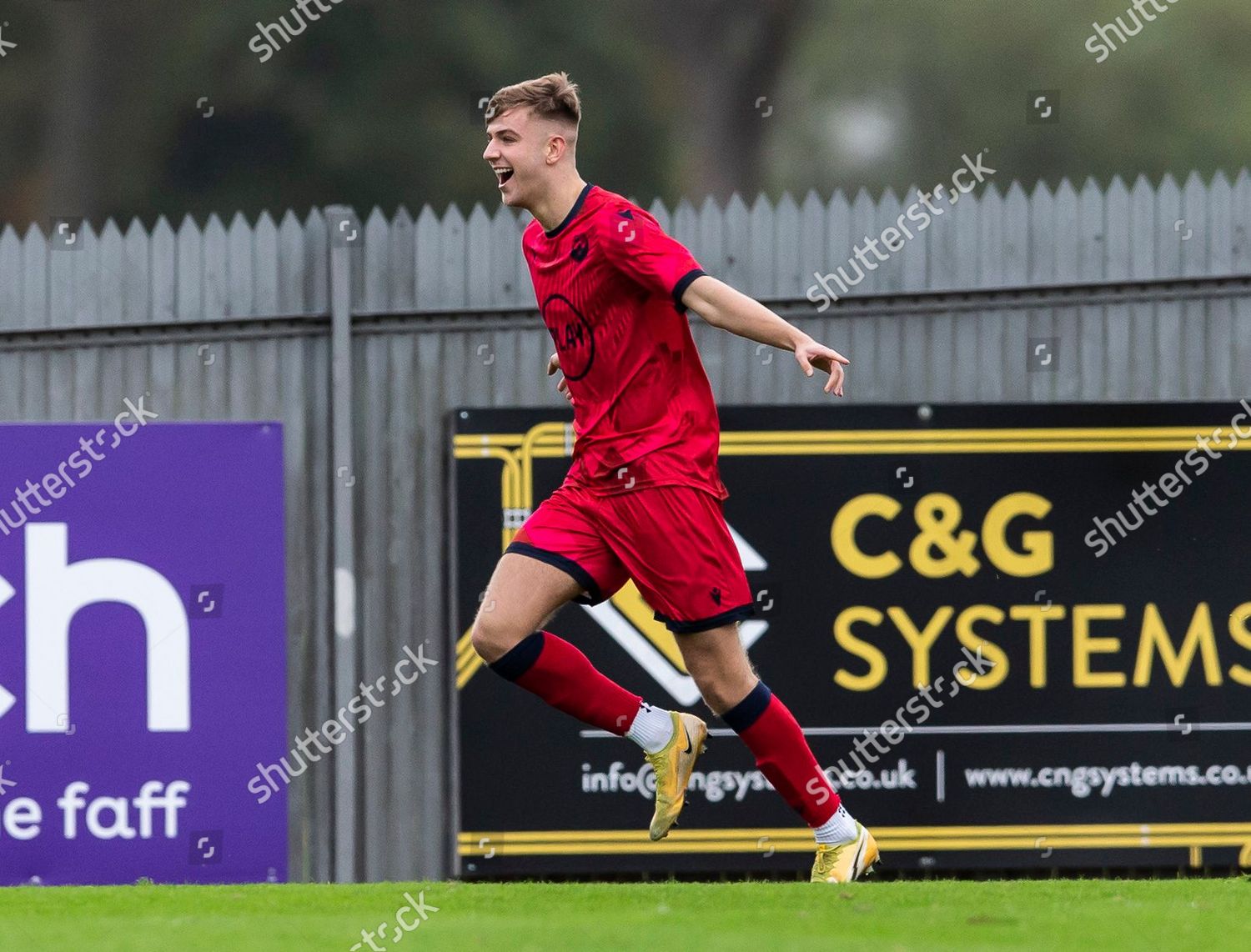 Caledonian Braves Defender Jack Duncan Celebrates Editorial Stock Photo ...