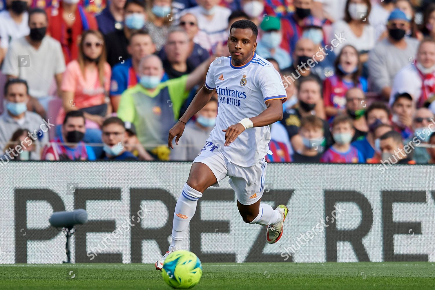 Rodrygo Real Madrid Runs Ball During Editorial Stock Photo - Stock ...