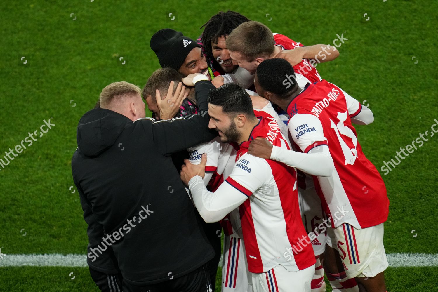 Calum Chambers Arsenal Celebrates His Goal Editorial Stock Photo ...