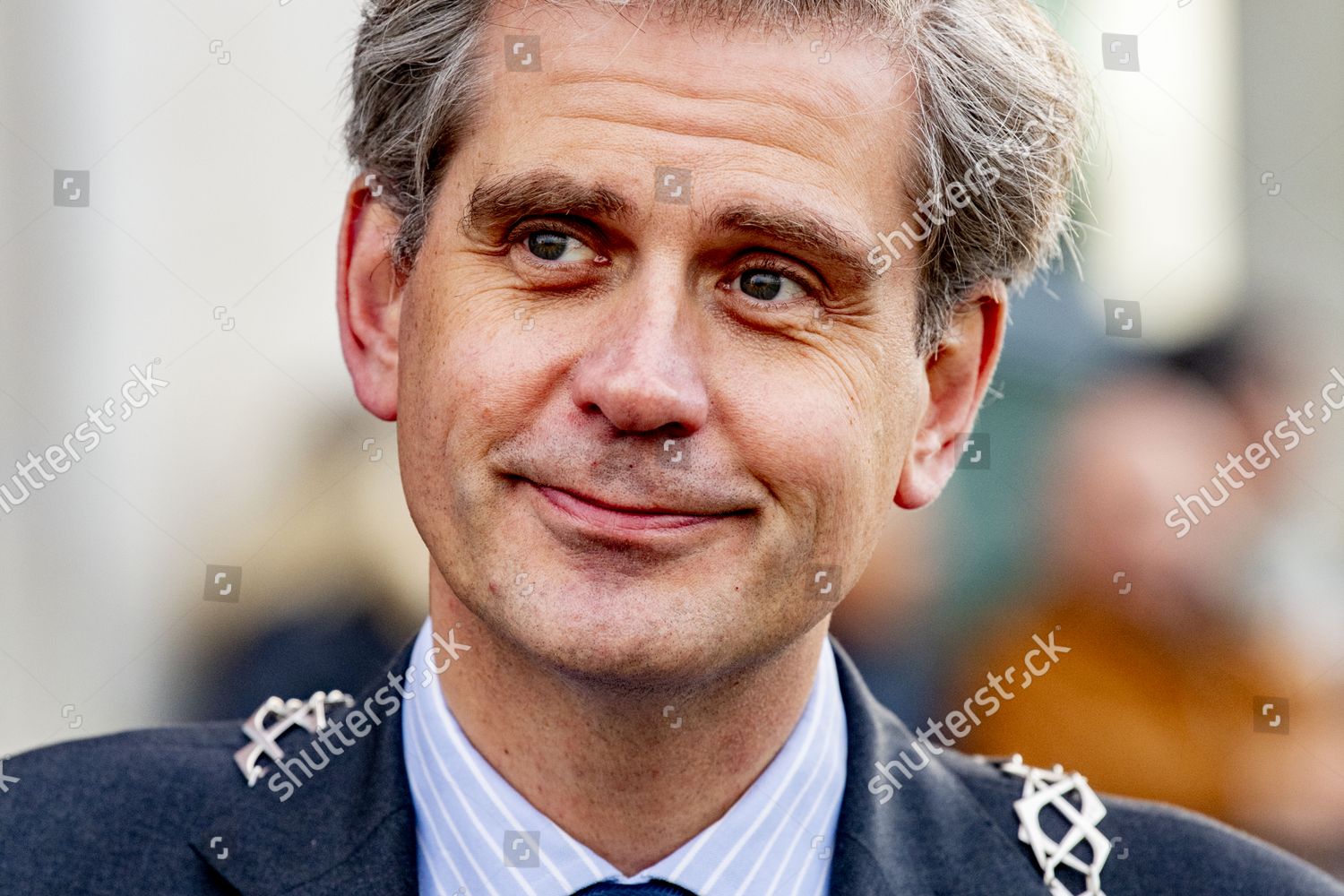 Princess Beatrix Together Mayor Wouter Kolff Editorial Stock Photo ...