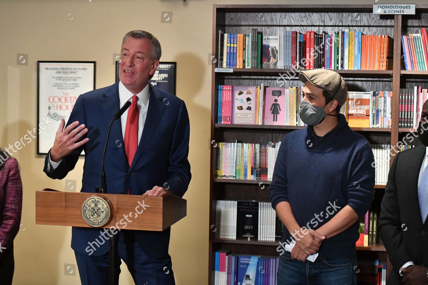 Mayor Bill De Blasio Celebrates Reopening Editorial Stock Photo - Stock ...