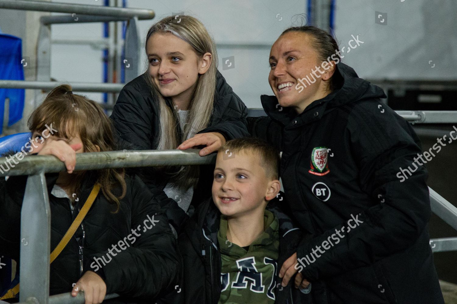 Natasha Harding 11 Walesa Fans During Editorial Stock Photo - Stock ...