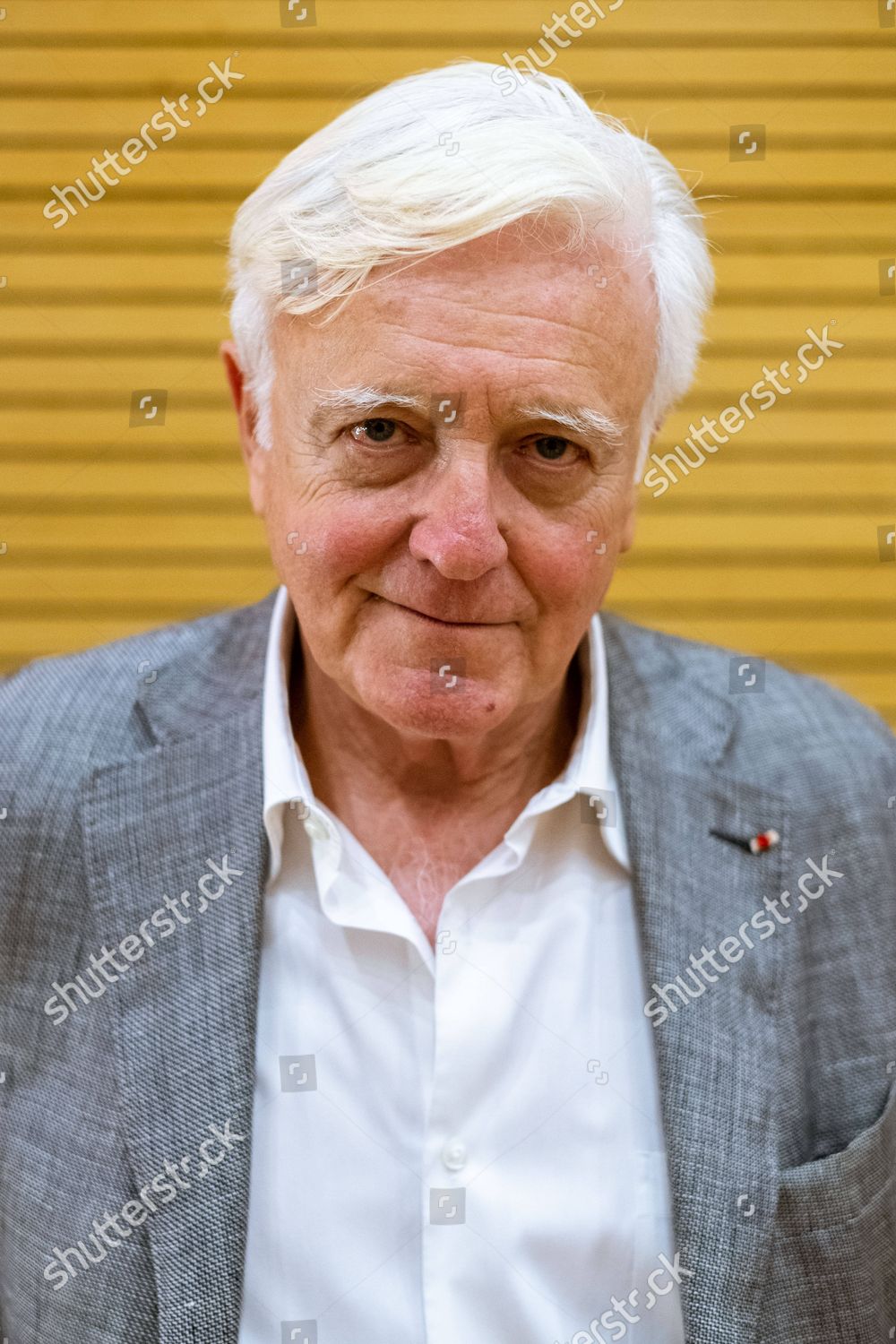 Elie Barnavi Former Israeli Ambassador France Editorial Stock Photo ...