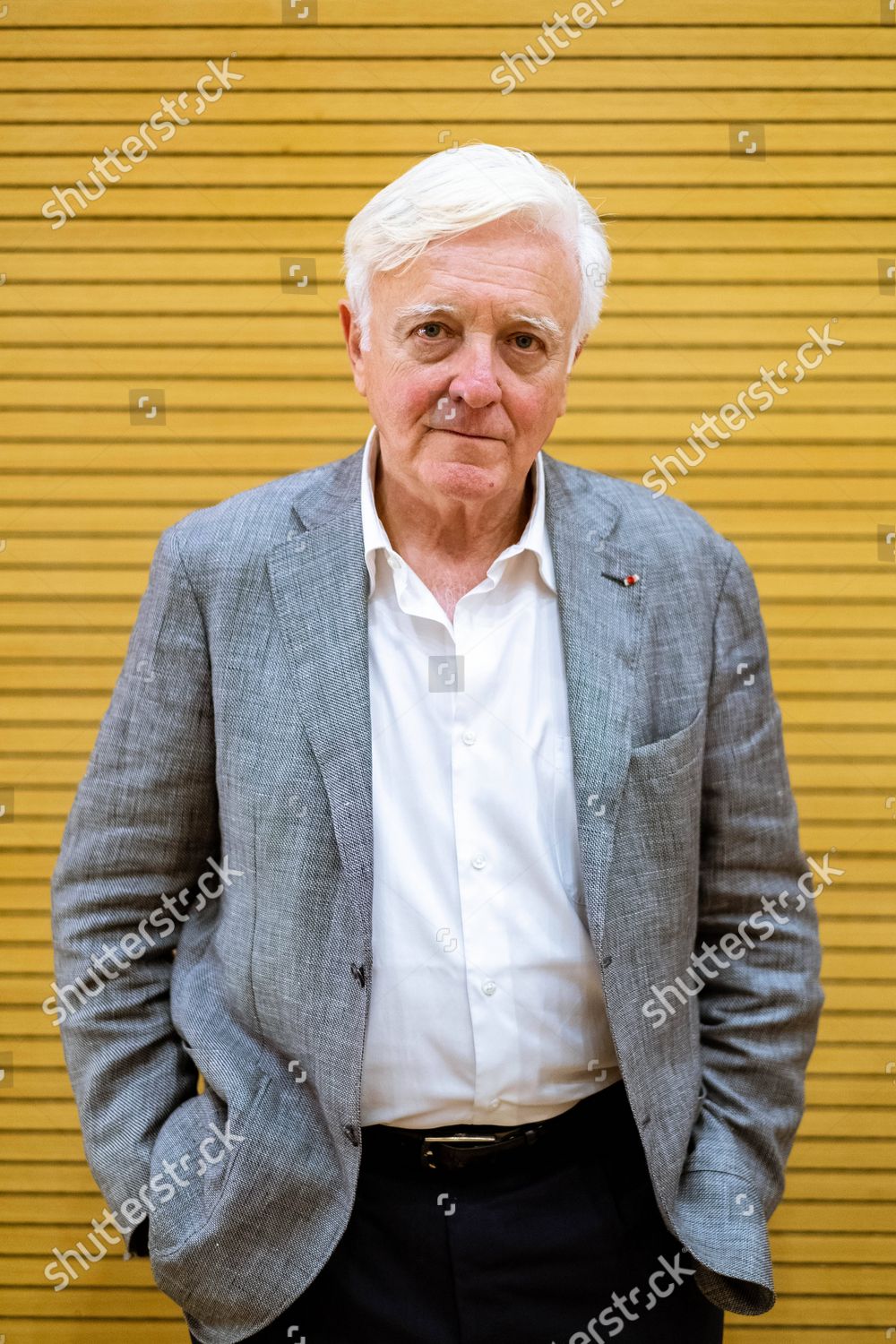 Elie Barnavi Former Israeli Ambassador France Editorial Stock Photo ...