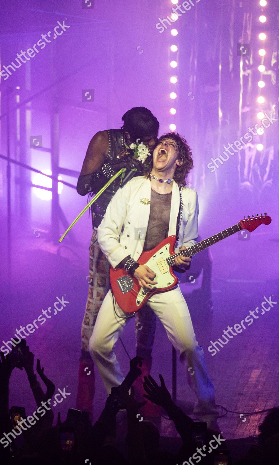 Yves Tumor Tour Guitarist Performed Webster Editorial Stock Photo ...