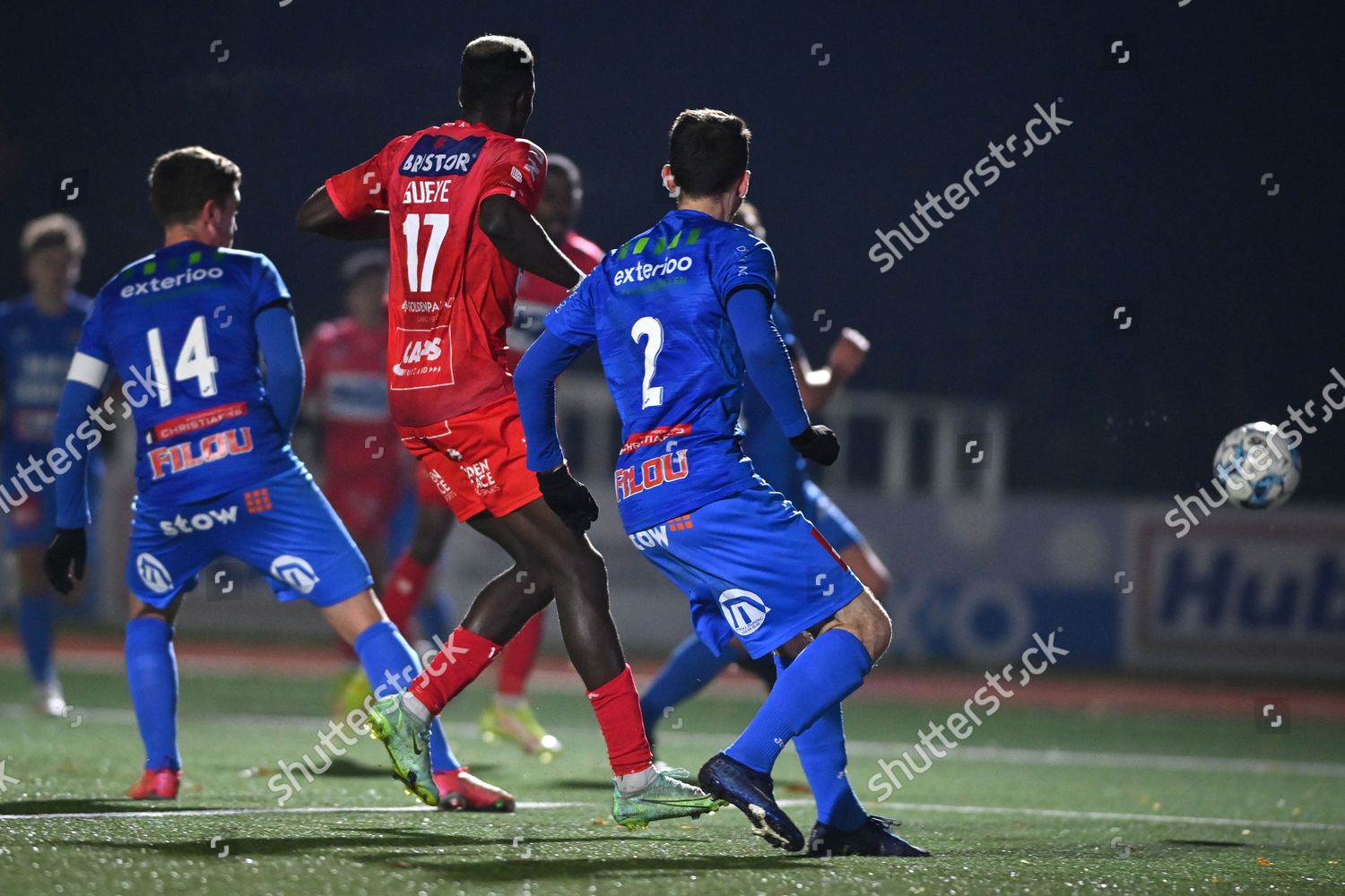 Knokkes Simon Savaete Kortrijks Pape Habib Editorial Stock Photo - Stock Image | Shutterstock