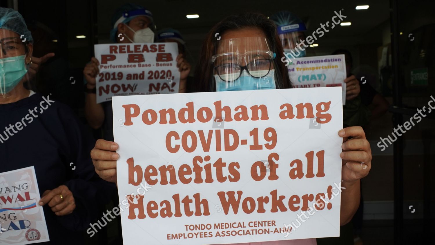 Health Workers Tondo Medical Center Manila Editorial Stock Photo ...