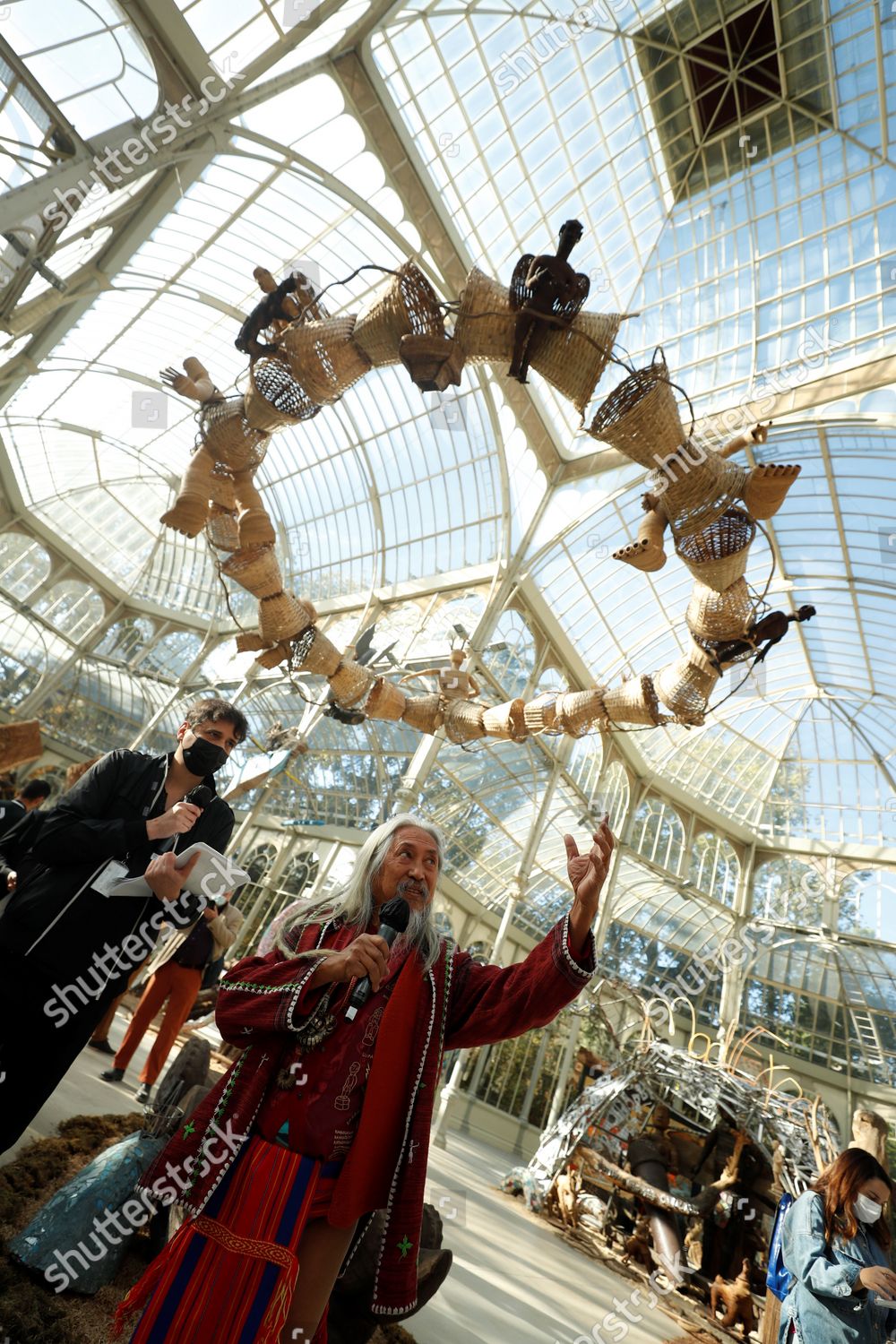 Philippine Artist Kidlat Tahimik Presents His Editorial Stock Photo ...