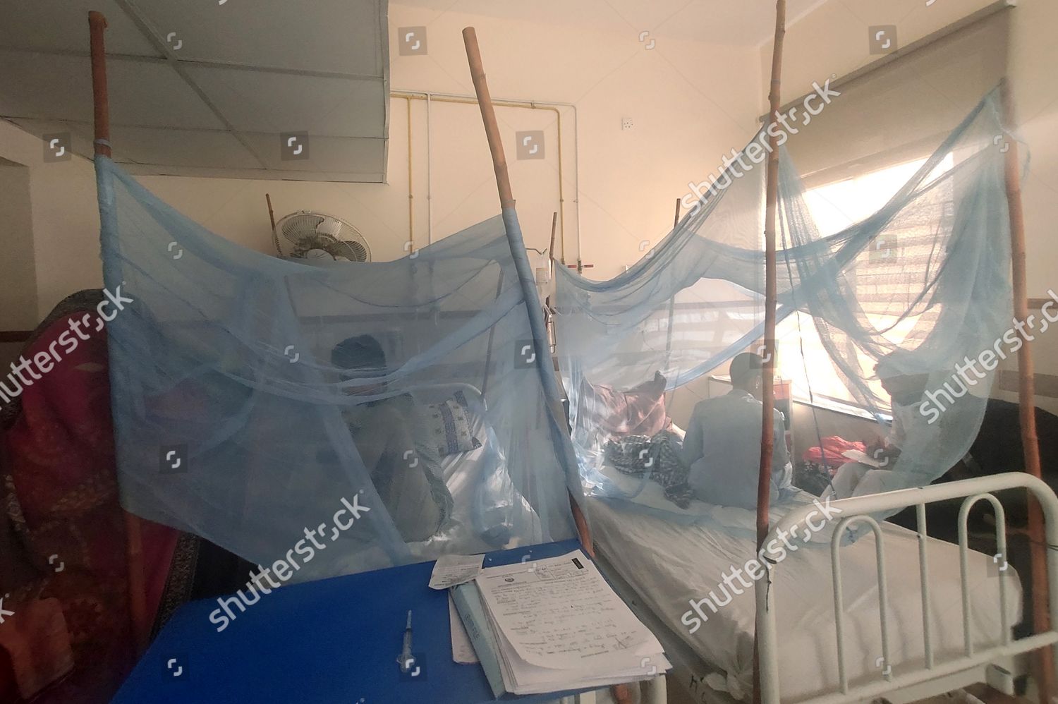 Patients Affected Dengue Fever Treated Inside Editorial Stock Photo ...