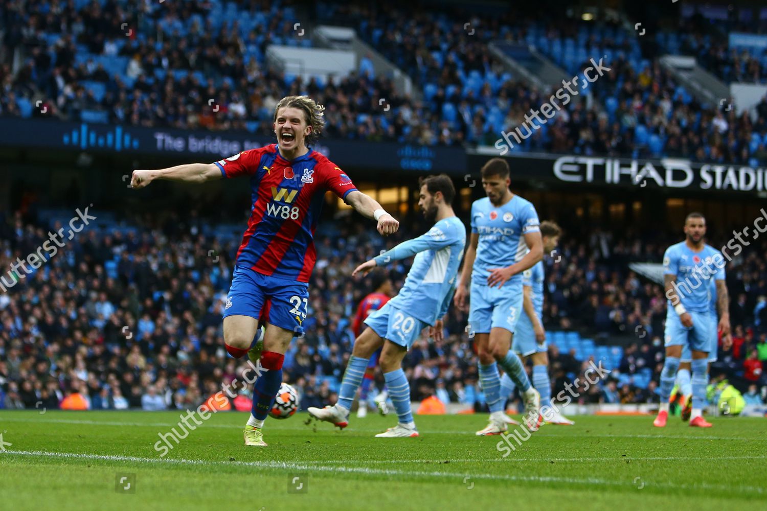 Conor Gallagher Crystal Palace Celebrates Scoring Editorial Stock Photo ...