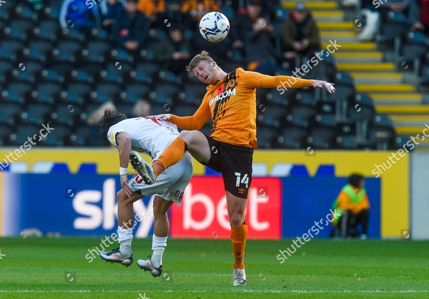 Andy Cannon Hull City Callum Ohare Editorial Stock Photo - Stock Image ...