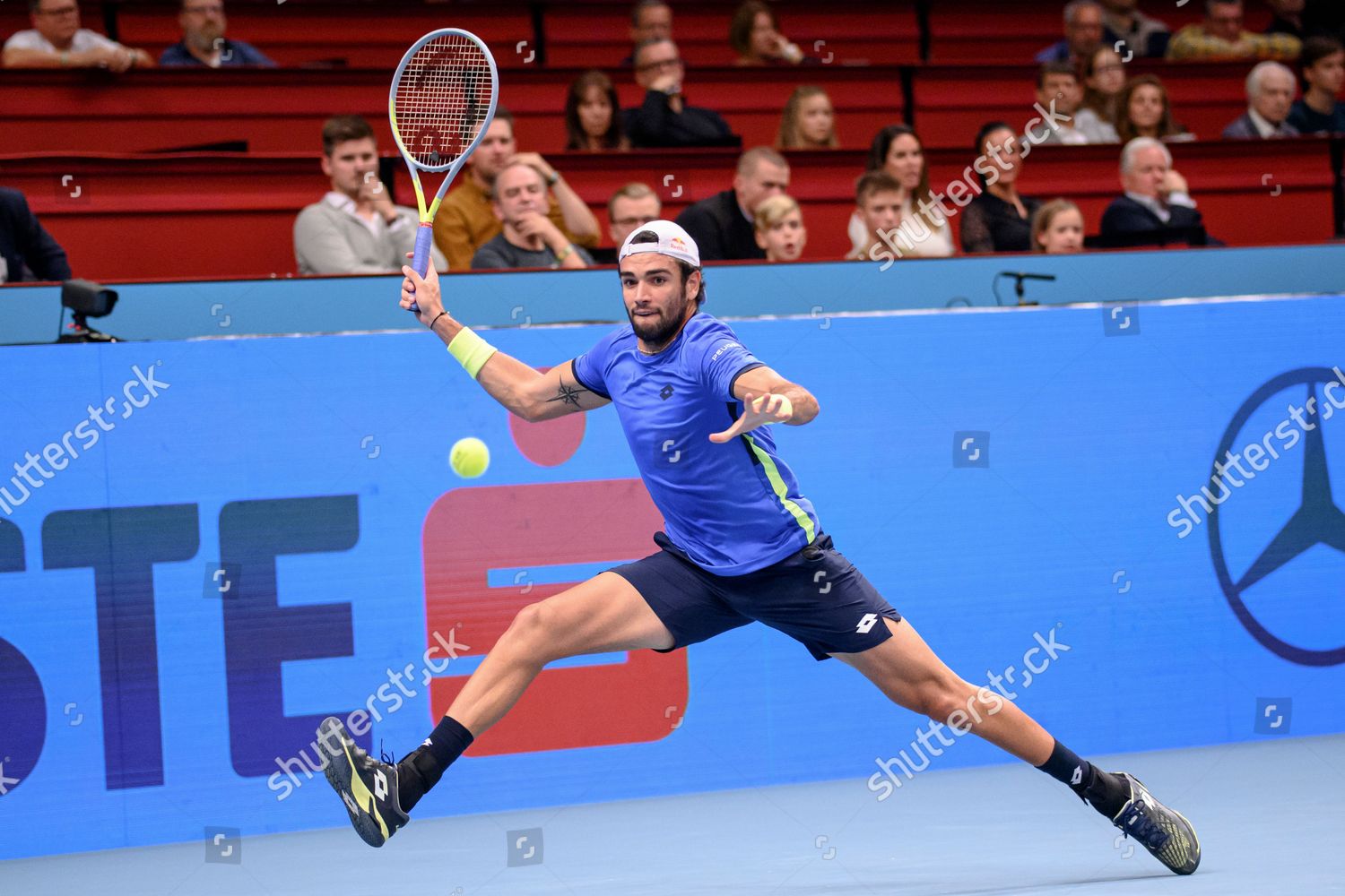 Matteo Berrettini Italy Action Against Carlos Editorial Stock Photo - Stock Image | Shutterstock